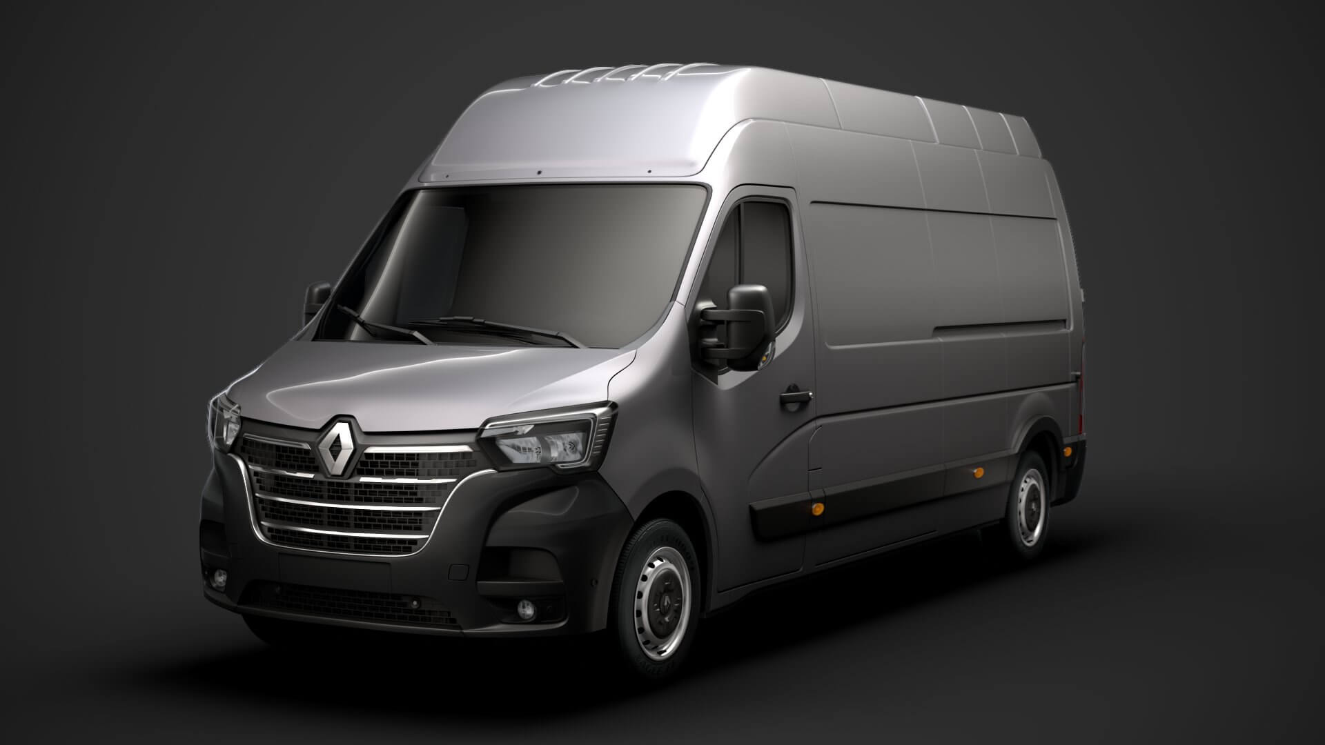 Renault Master L3H3 Van 2020 - 3D Model by Creator 3D