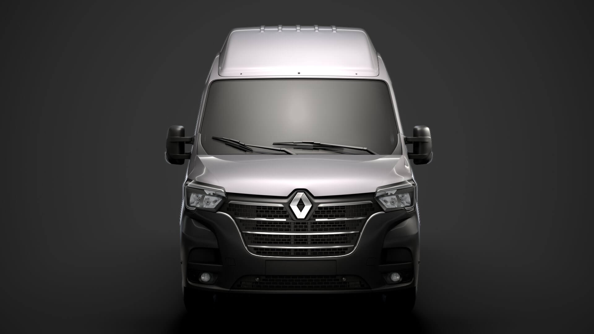 Renault Master L3H3 Van 2020 - 3D Model by Creator 3D