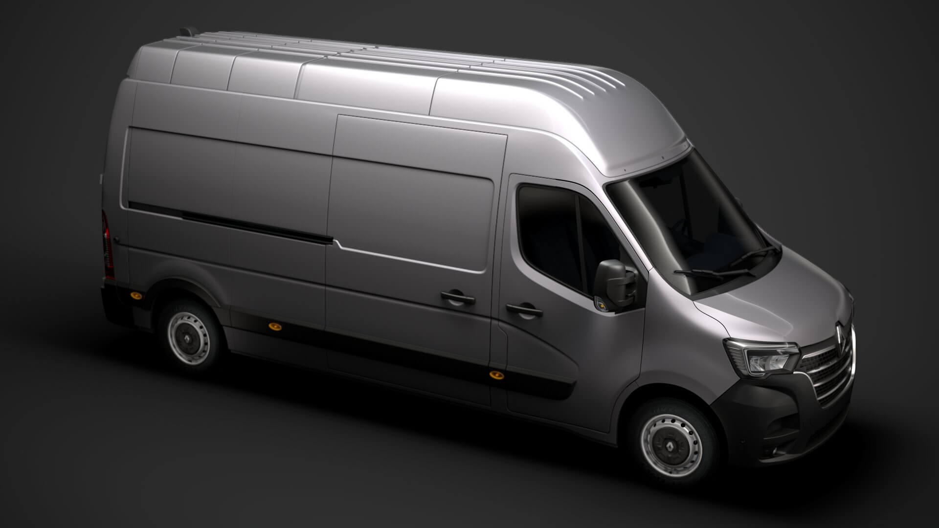 Renault Master L3H3 Van 2020 - 3D Model by Creator 3D