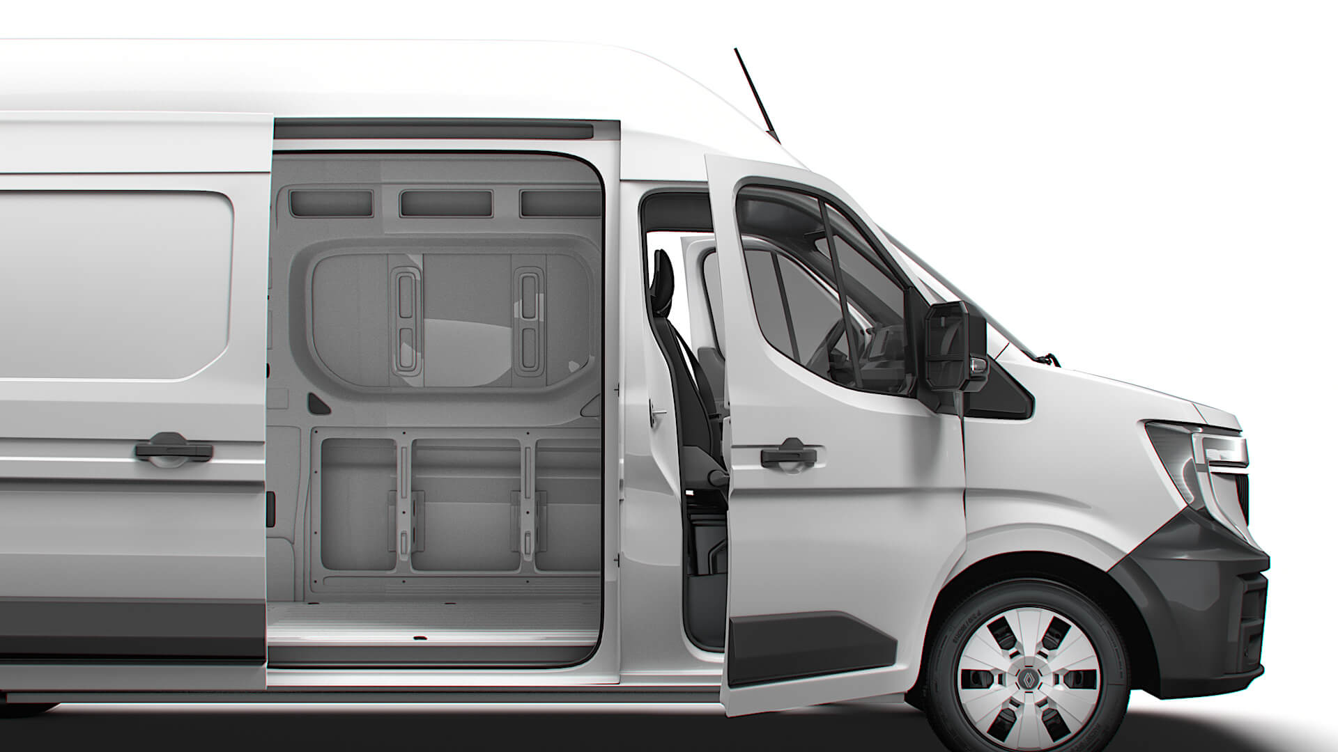Renault Master L3H3 Van HQ Interior 2024 - 3D Model by Creator 3D