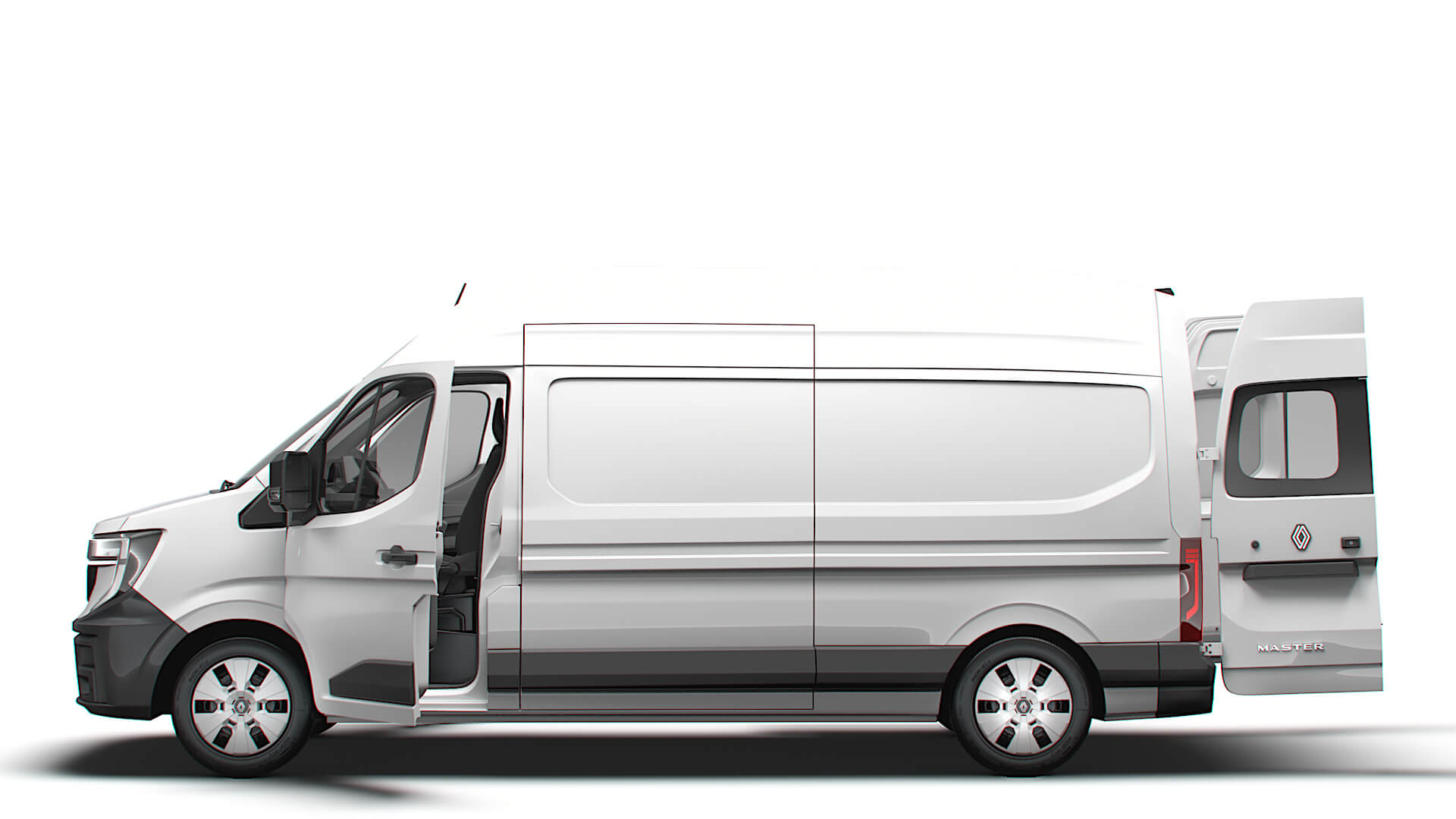 Renault Master L3H3 Van HQ Interior 2024 - 3D Model by Creator 3D