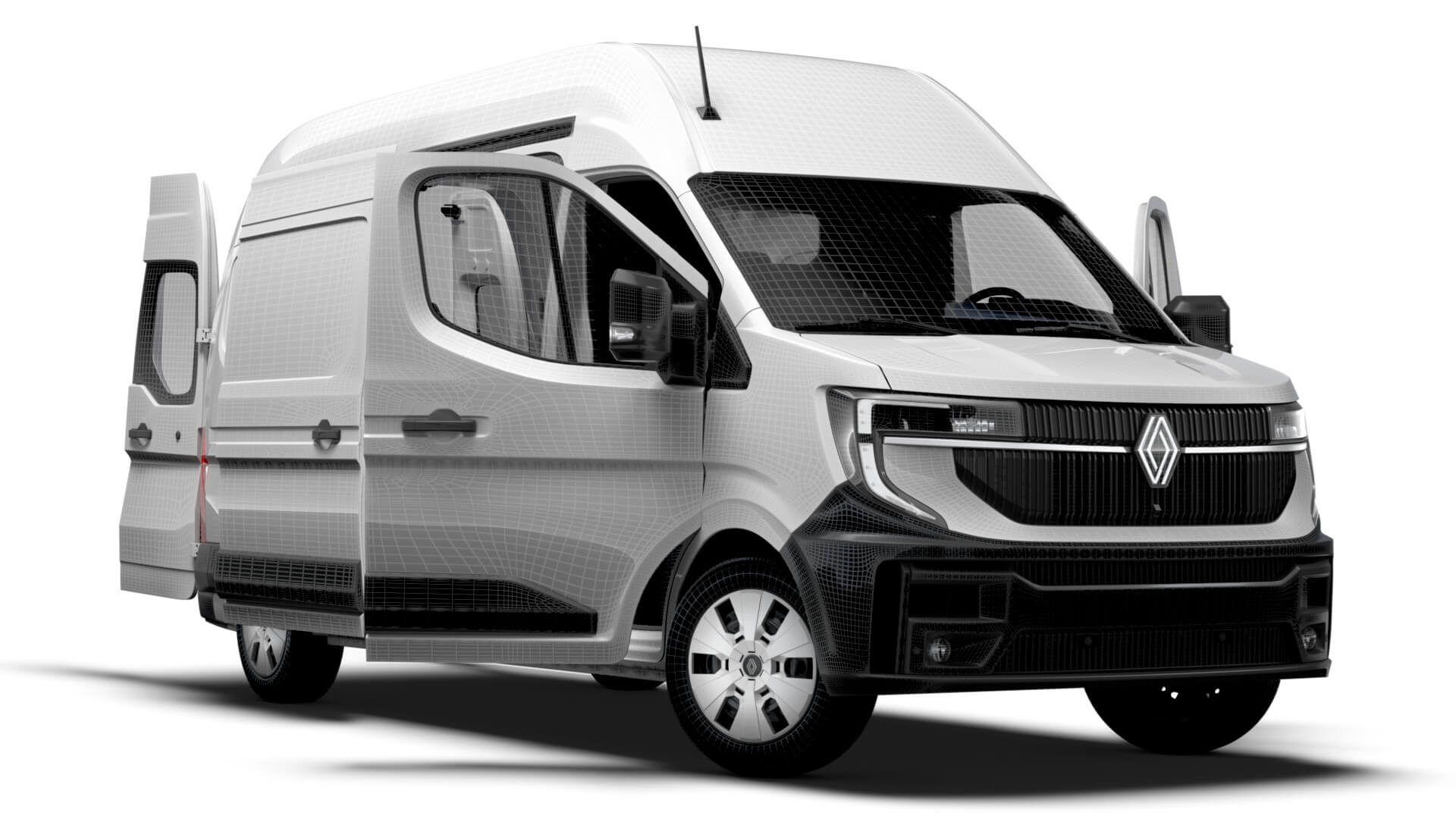 Renault Master L3H3 Van HQ Interior 2024 - 3D Model by Creator 3D