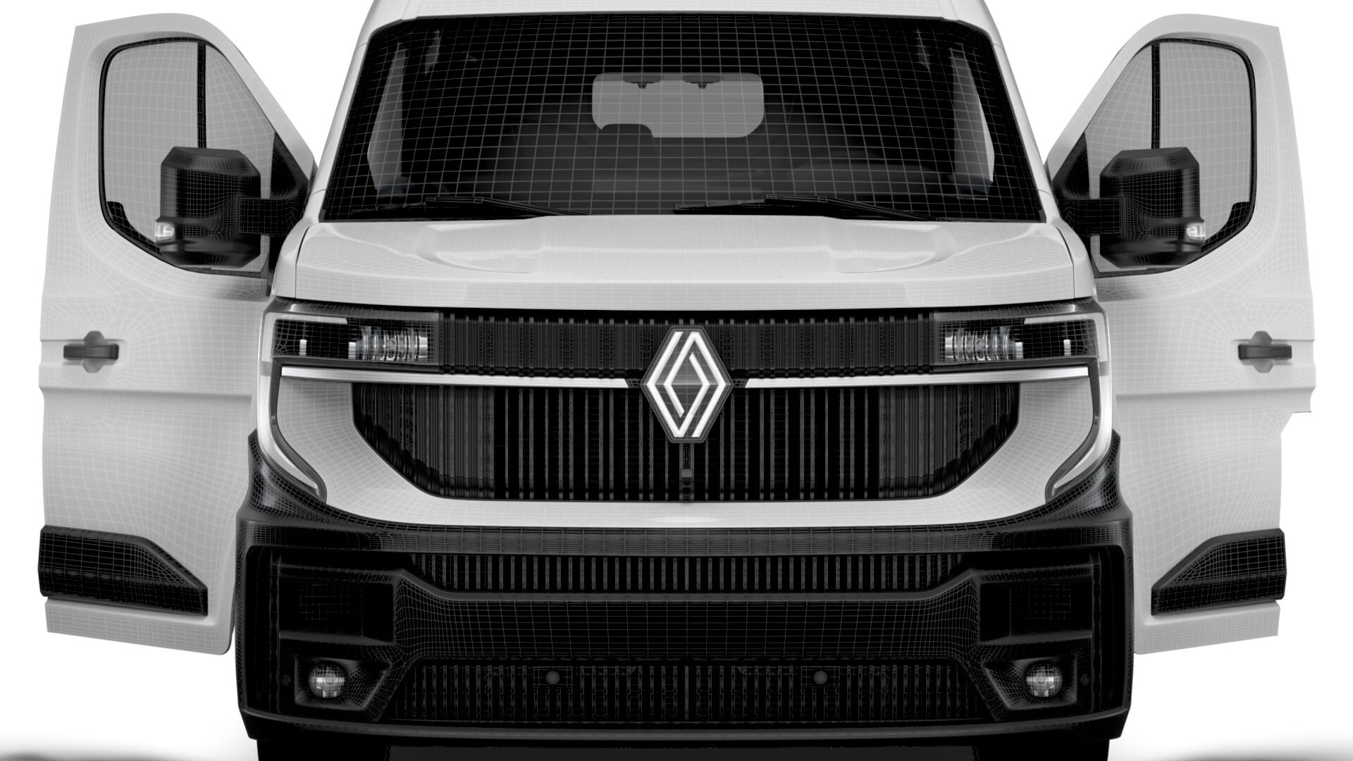 Renault Master L3H3 Van HQ Interior 2024 - 3D Model by Creator 3D