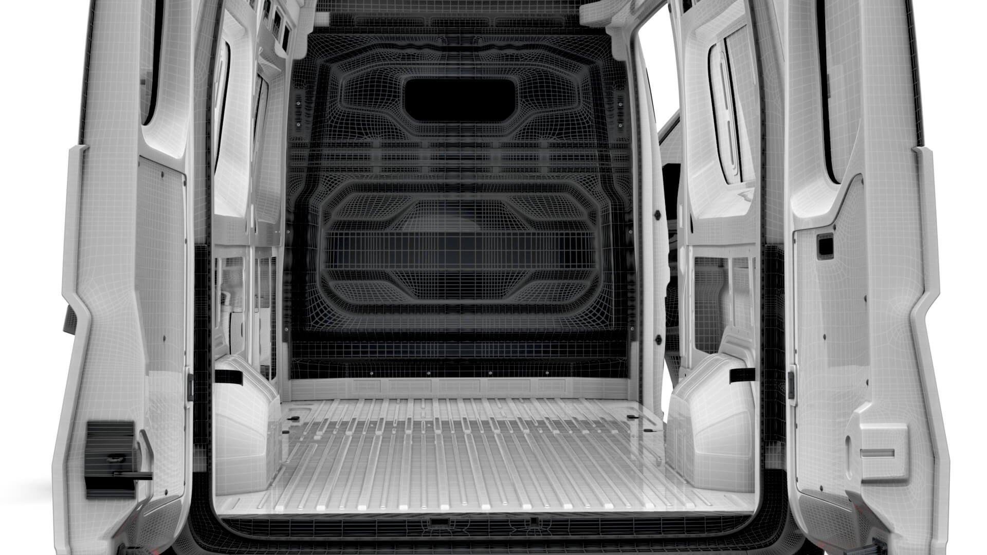 Renault Master L3H3 Van HQ Interior 2024 - 3D Model by Creator 3D