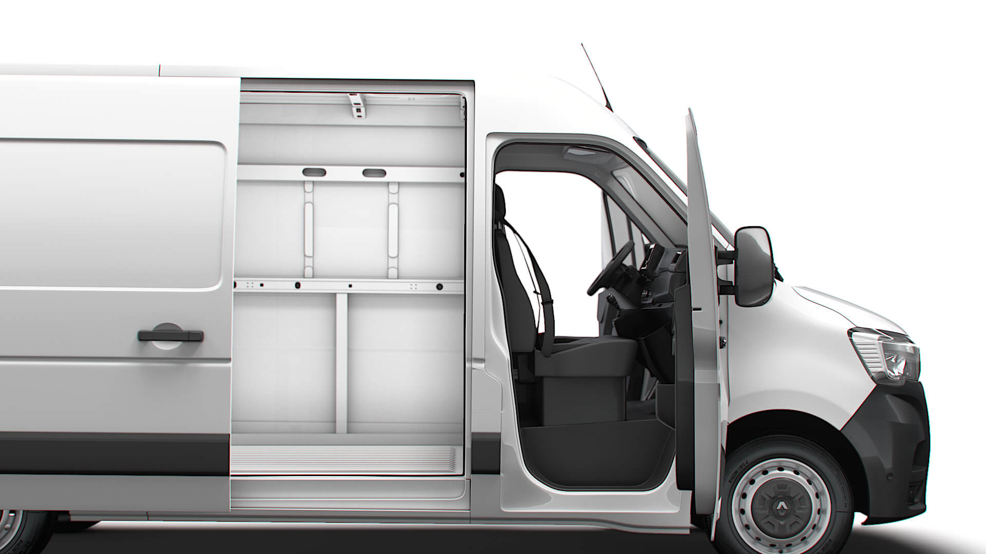 Renault Master Van L1H2 Hqinterior 2023 - 3D Model by Creator 3D