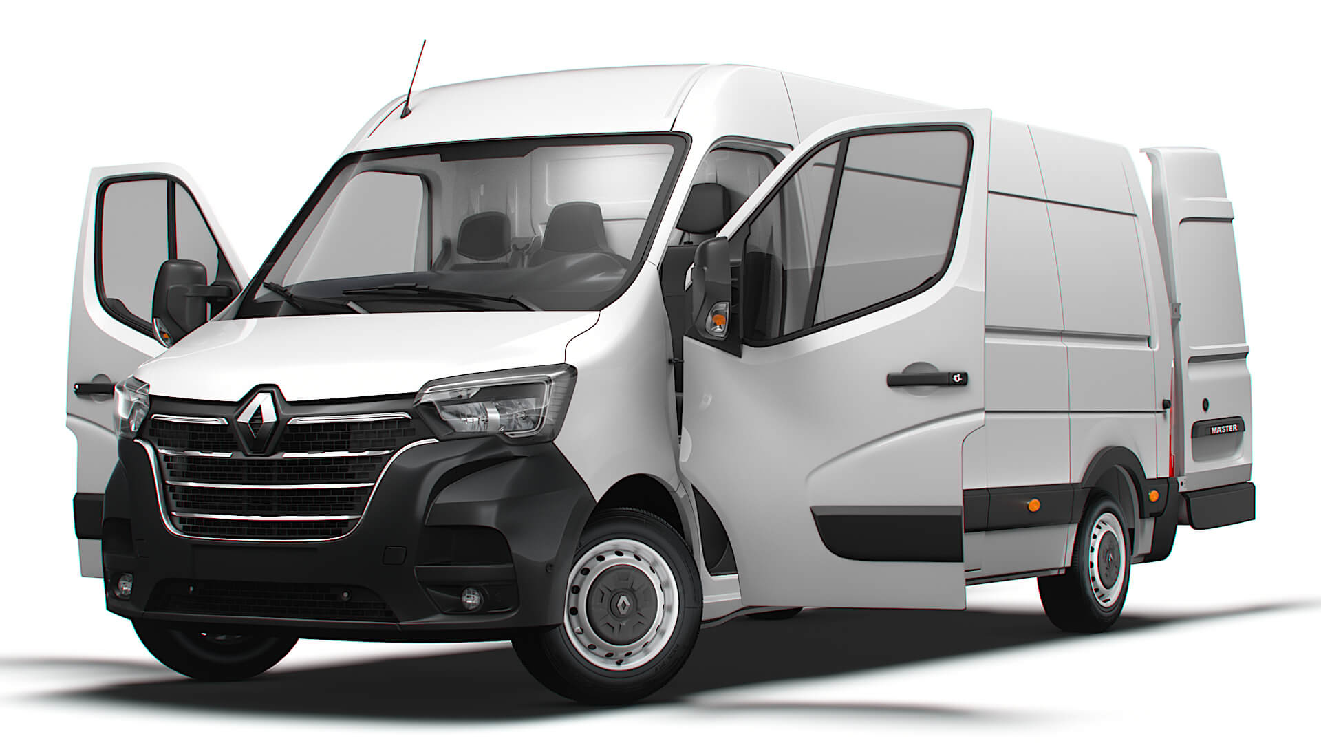 Renault Master Van L3H2 Hqinterior 2023 - 3D Model by Creator 3D