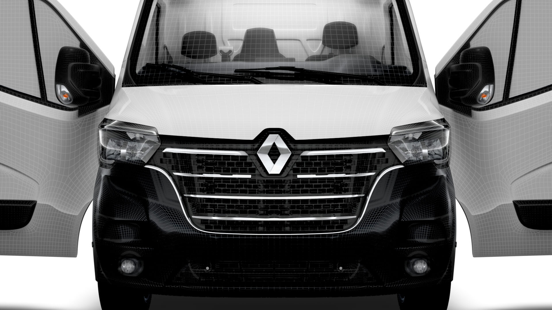 Renault Master Van L3H2 Hqinterior 2023 - 3D Model by Creator 3D