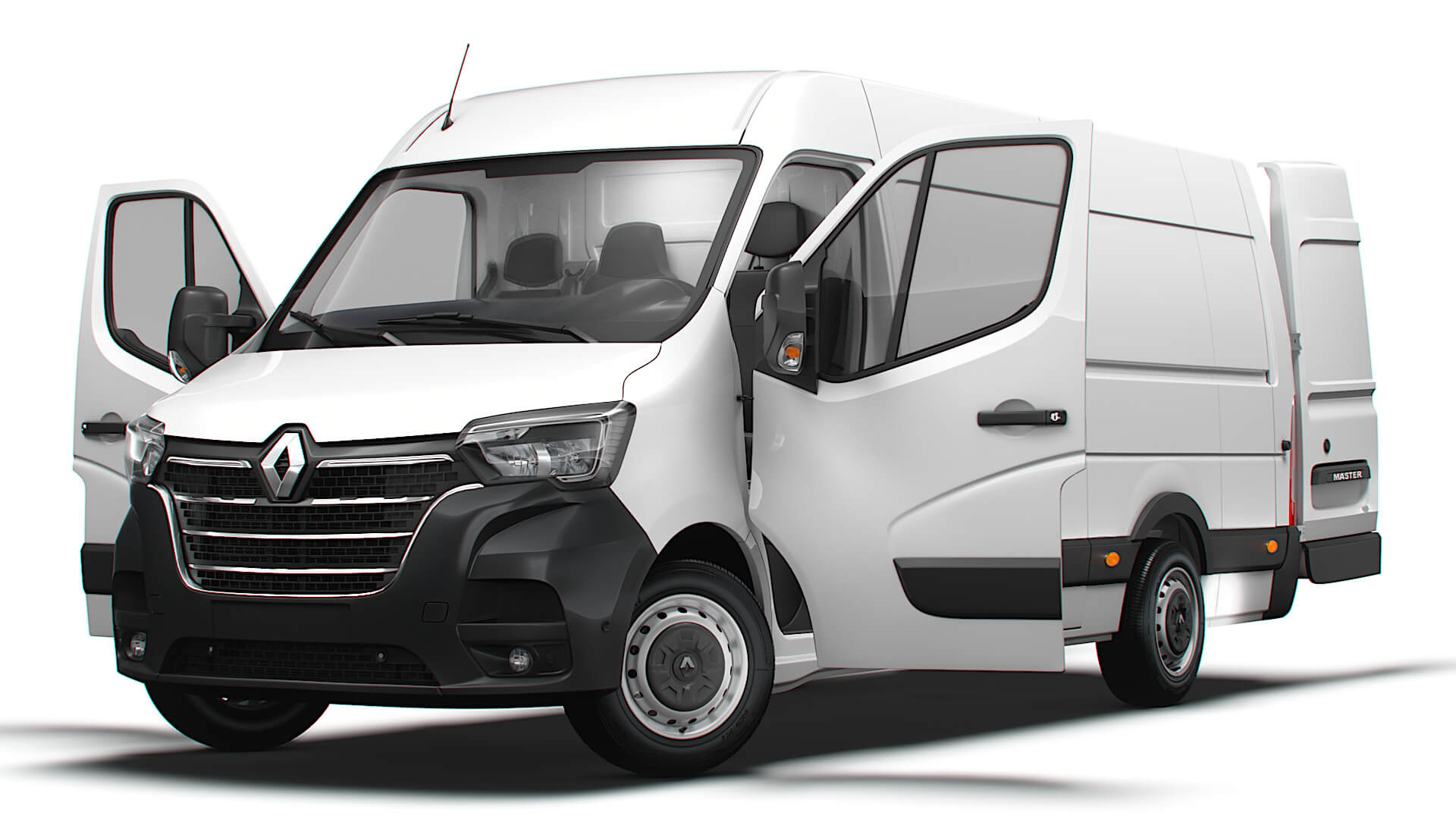 Renault Master Van L3H2 RWD Hqinterior 2023 - 3D Model by Creator 3D