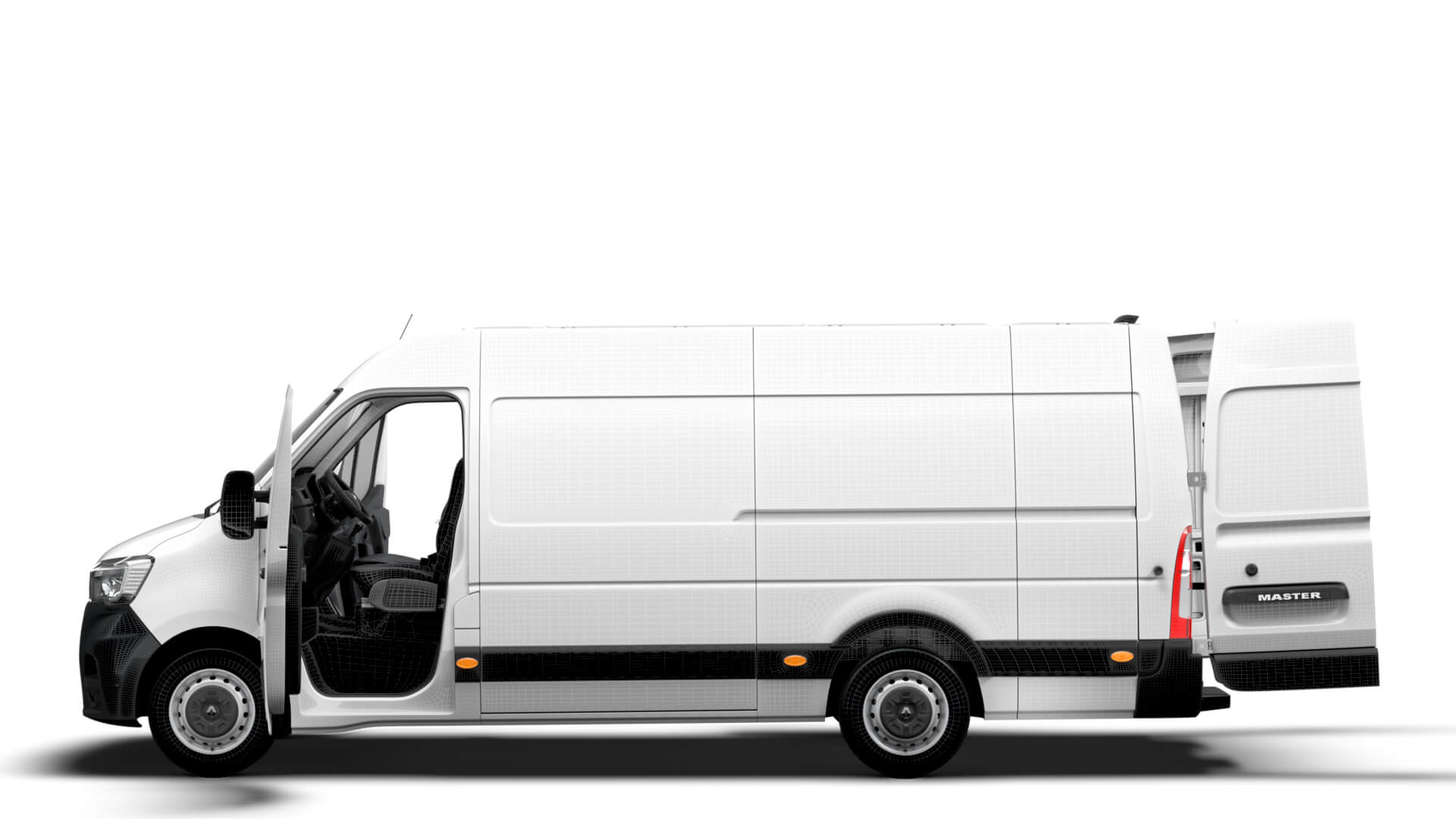 Renault Master Van L3H2 RWD Hqinterior 2023 - 3D Model by Creator 3D