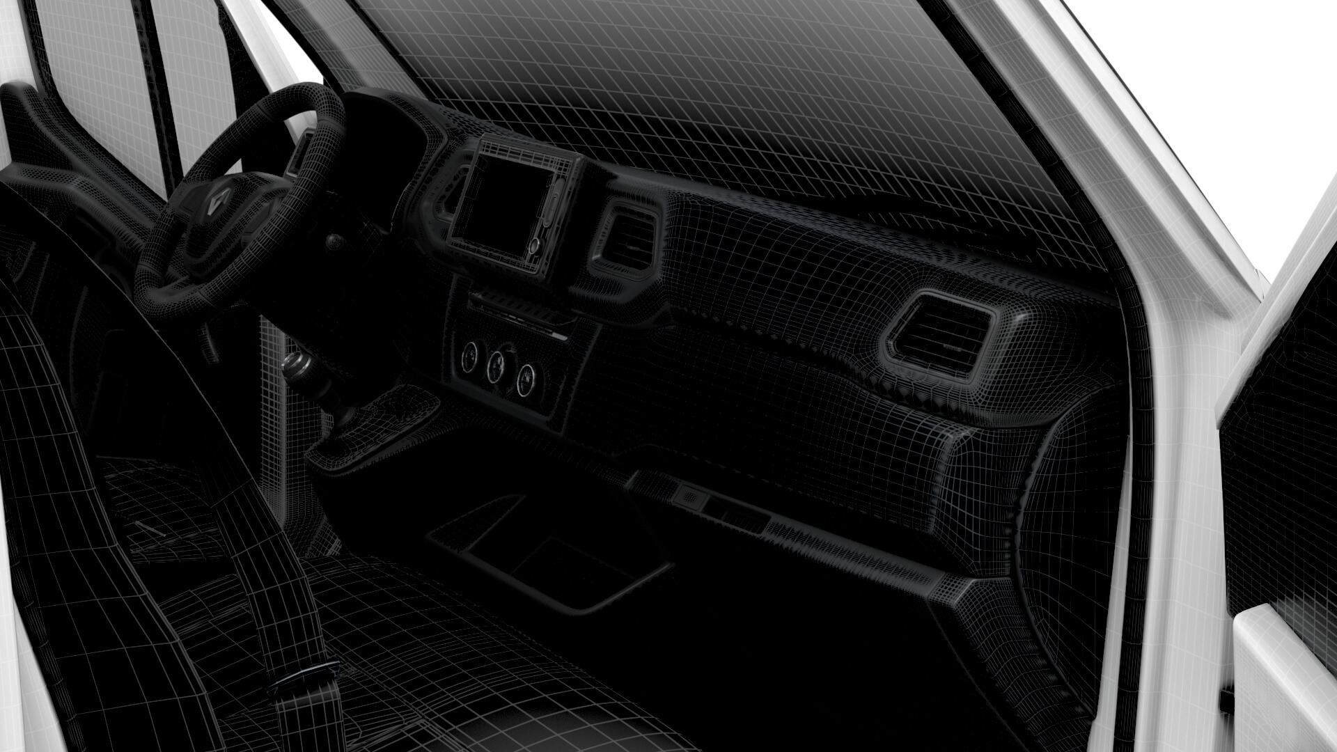 Renault Master Van L3H2 RWD Hqinterior 2023 - 3D Model by Creator 3D