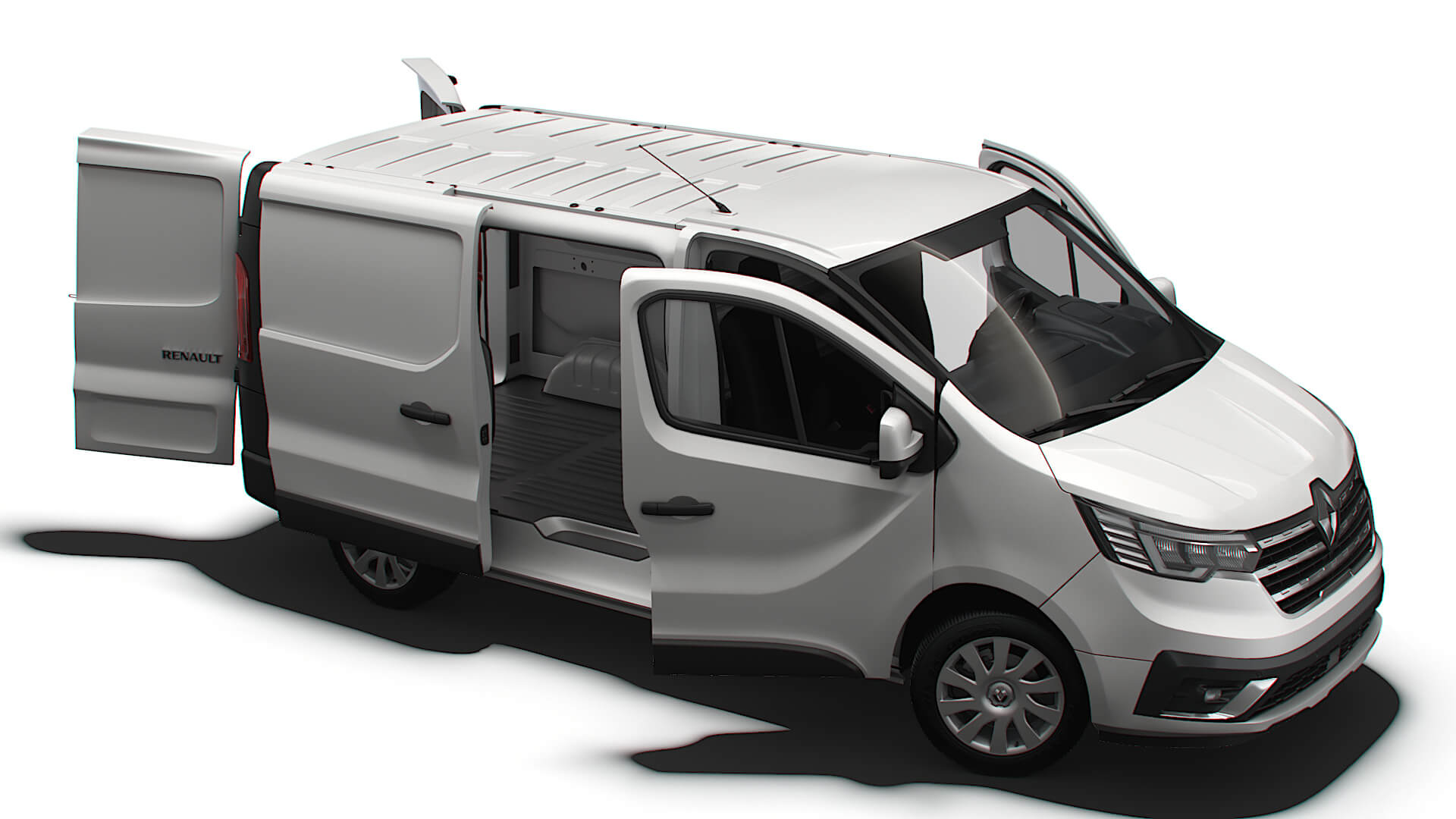 Renault Trafic L1H1 Hqinterior 2023 - 3D Model by Creator 3D