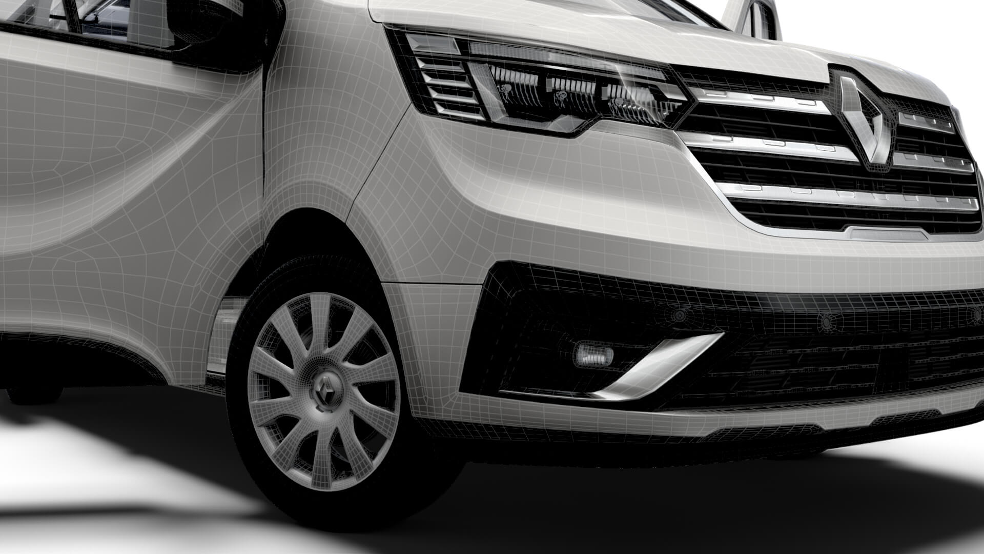 Renault Trafic L2H1 Hqinterior 2023 - 3D Model by Creator 3D