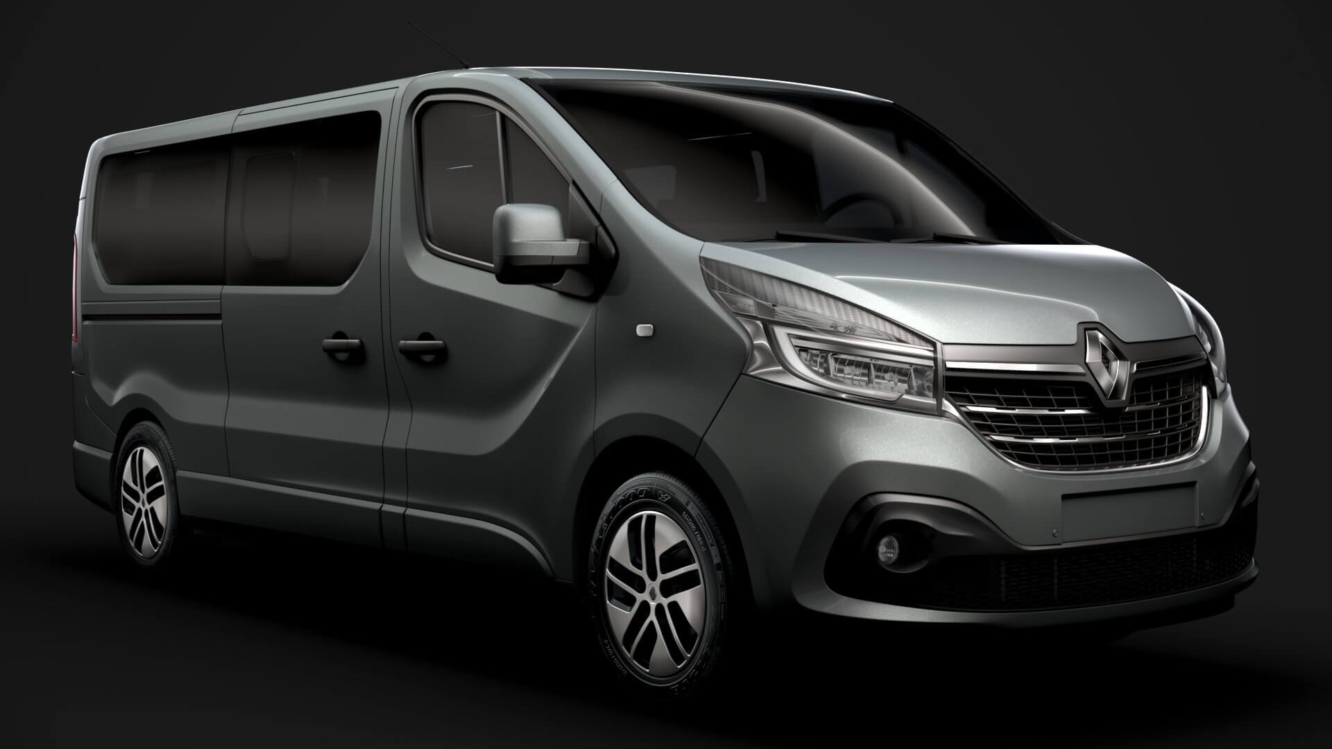 Renault Trafic SpaceClass LWB 2019 - 3D Model by Creator 3D