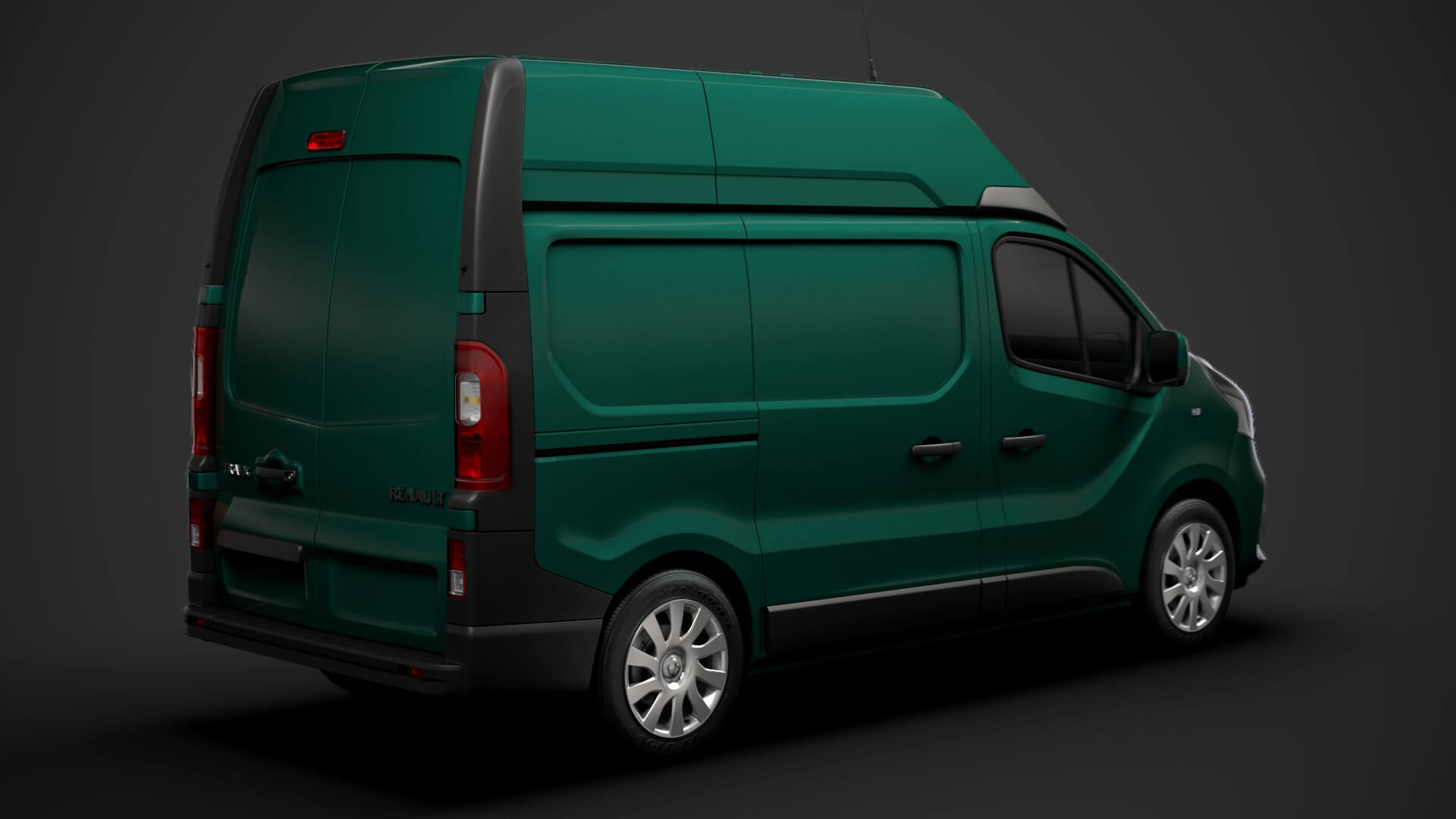 Renault Trafic Van L1H2 2018 - 3D Model by Creator 3D