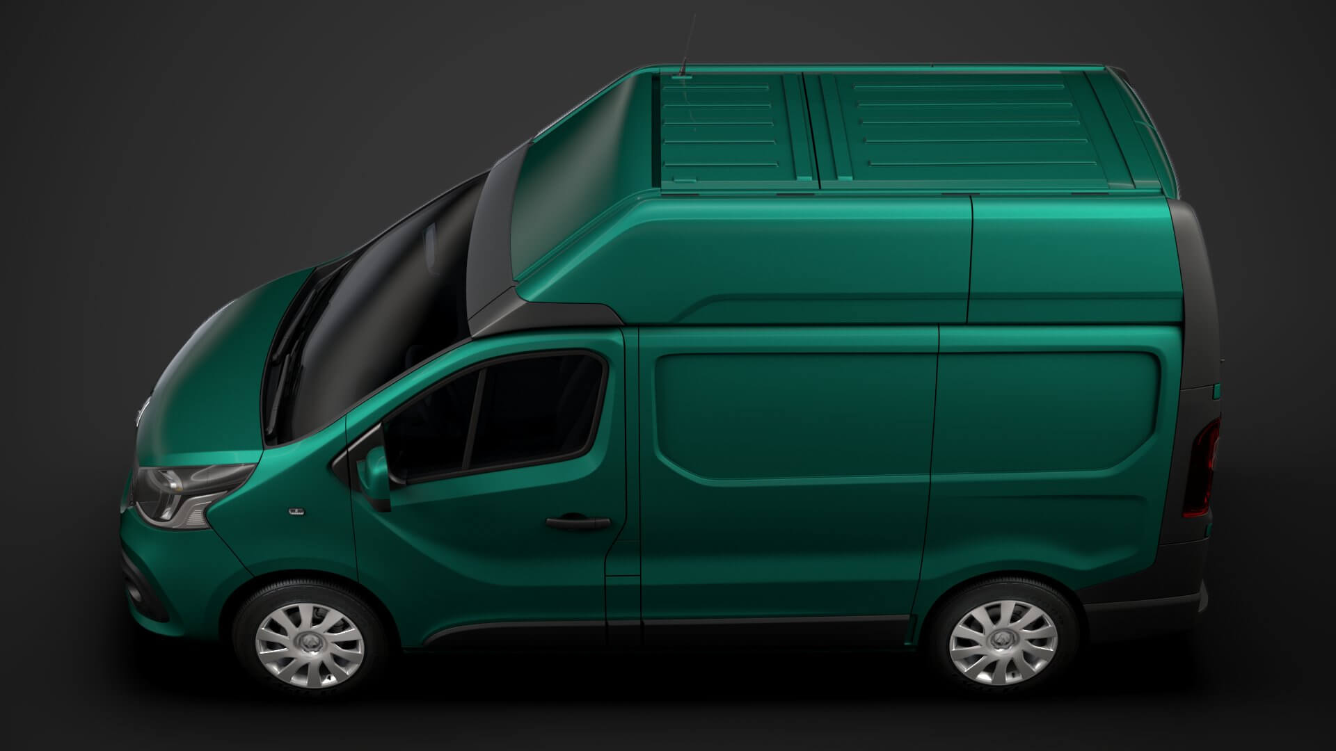 Renault Trafic Van L1H2 2018 - 3D Model by Creator 3D