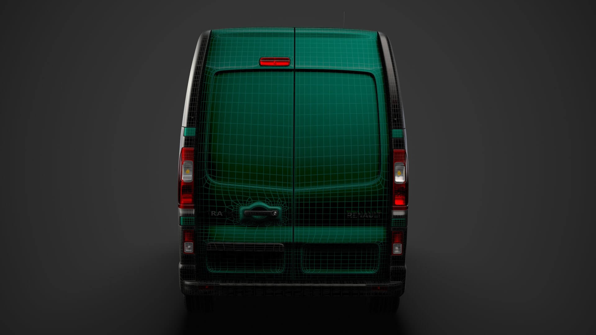 Renault Trafic Van L1H2 2018 - 3D Model by Creator 3D