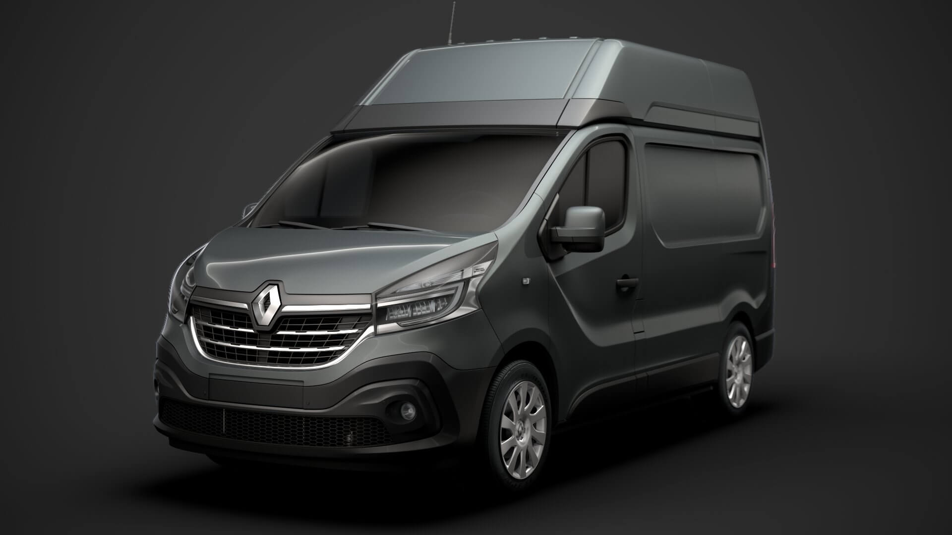 Renault Trafic Van L1H2 2020 - 3D Model by Creator 3D
