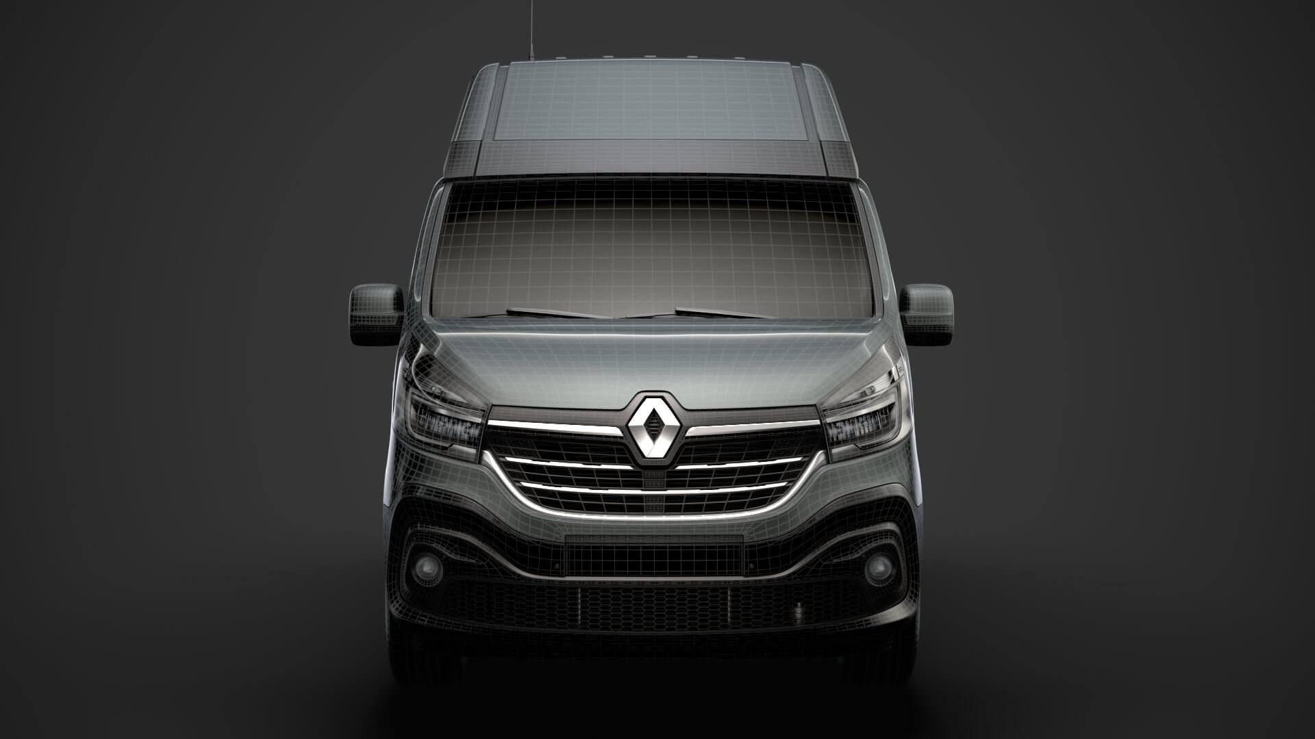 Renault Trafic Van L1H2 2020 - 3D Model by Creator 3D