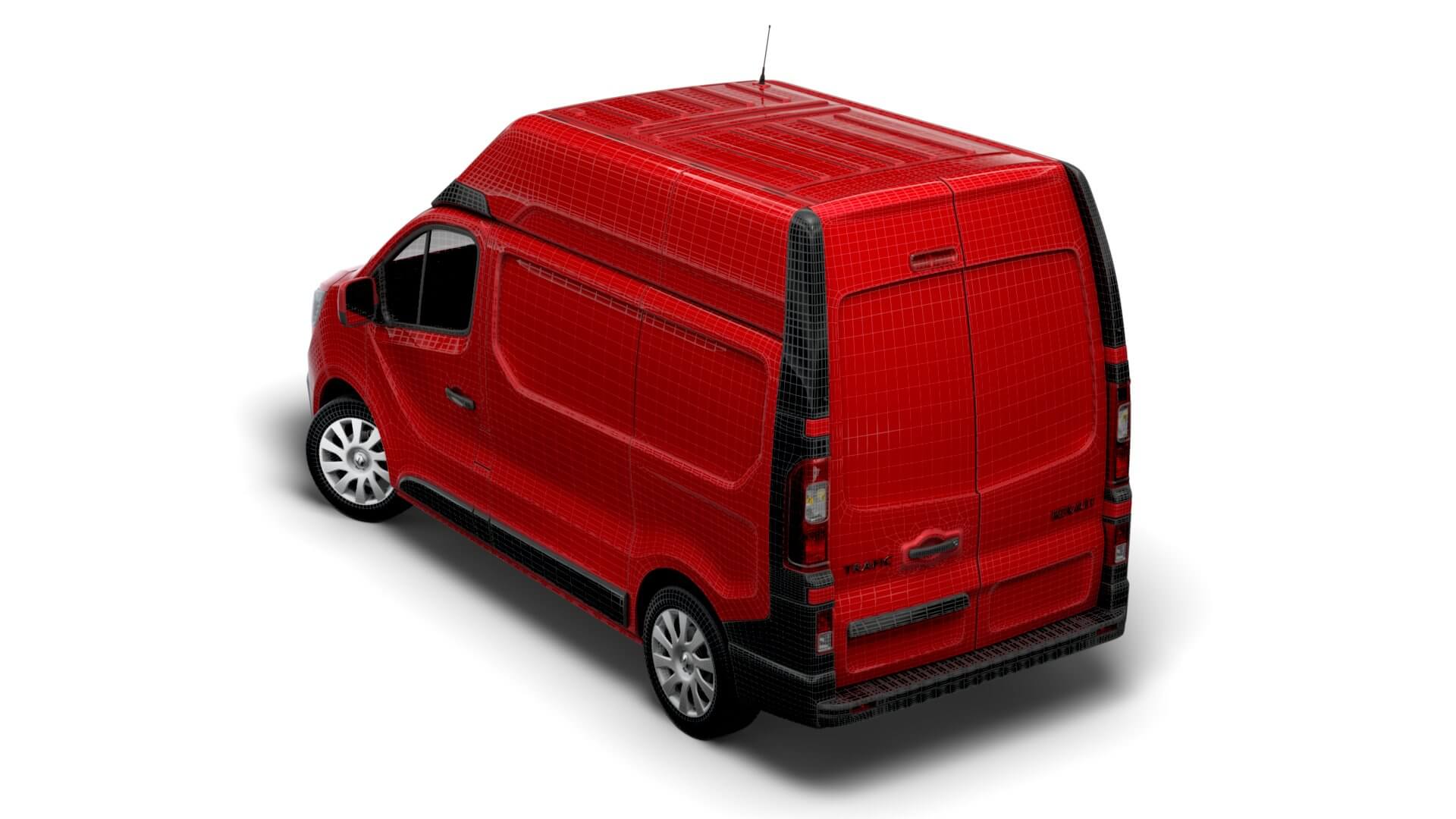 Renault Trafic Van L1H2 2021 - 3D Model by Creator 3D