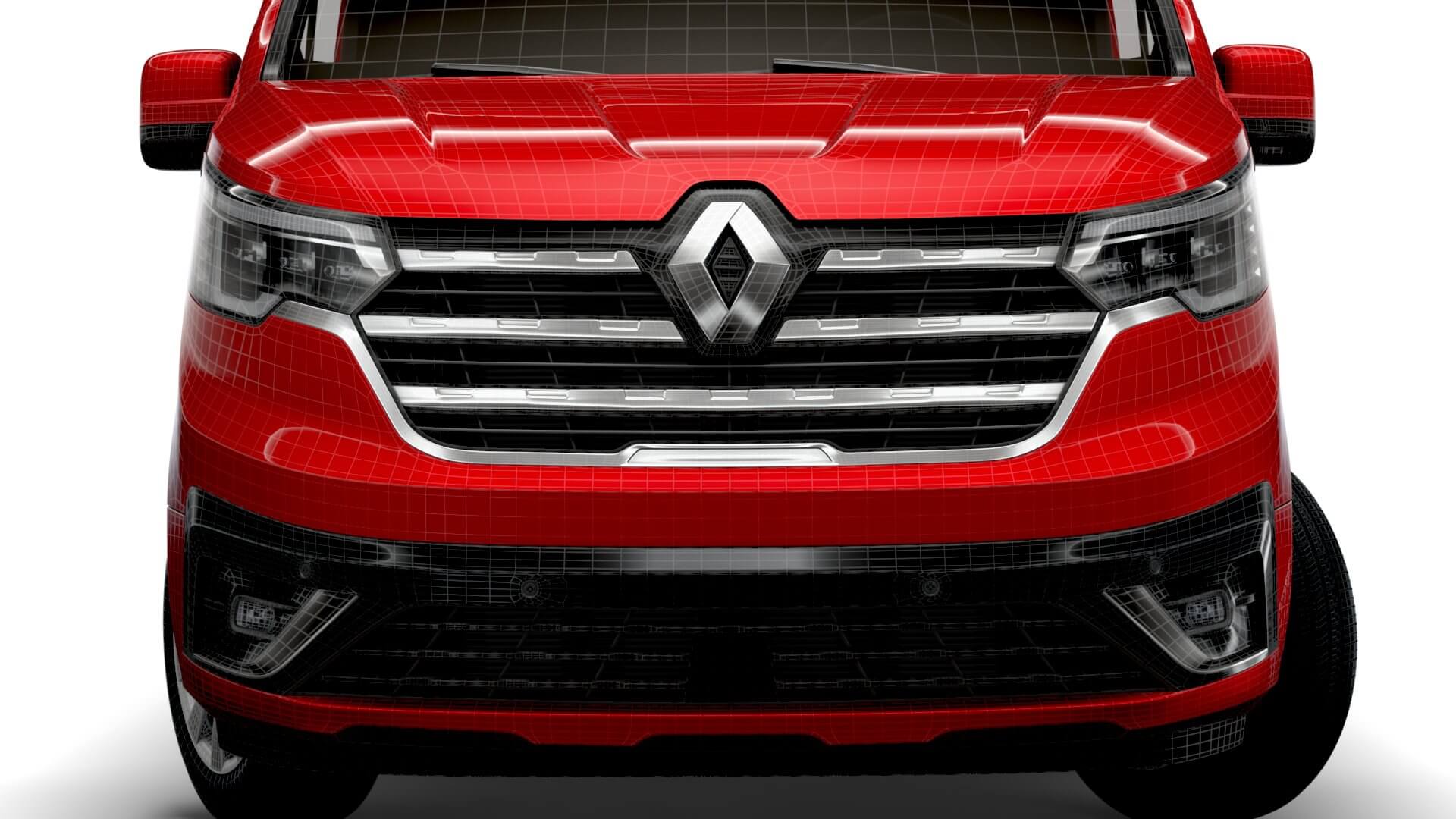 Renault Trafic Van L1H2 2021 - 3D Model by Creator 3D