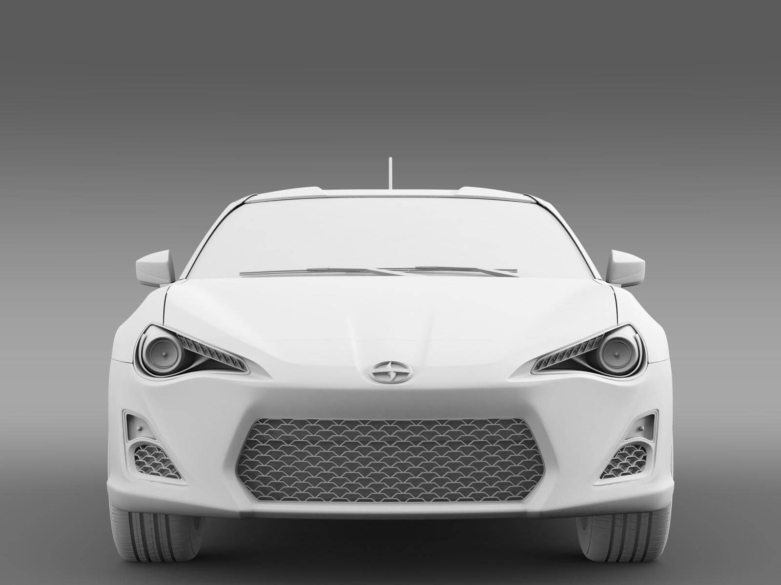 Scion FR S Monogram 2014 - 3D Model by Creator 3D