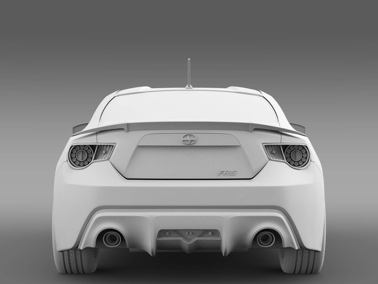 Scion FR S Monogram 2014 - 3D Model by Creator 3D
