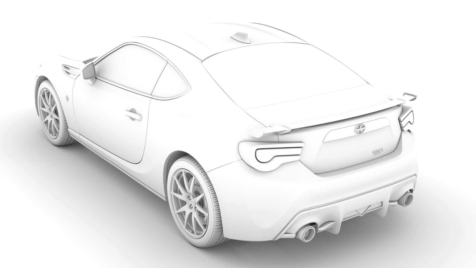 Scion TRD 2020 - 3D Model by Creator 3D