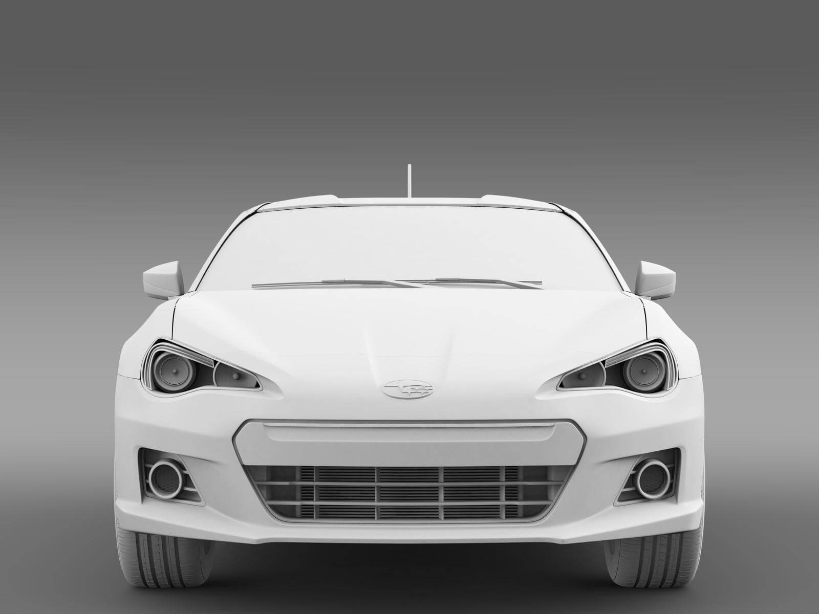 Subaru BRZ 2.0RA ZC6 2012 - 3D Model by Creator 3D