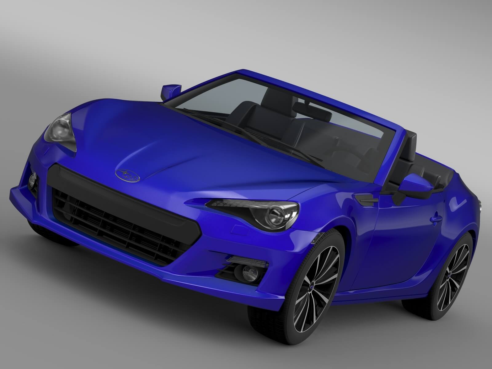Subaru BRZ ZC6 Cabrio 2015 - 3D Model by Creator 3D