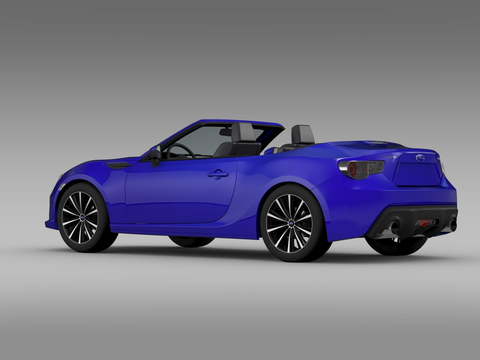 Subaru BRZ ZC6 Cabrio 2015 - 3D Model by Creator 3D