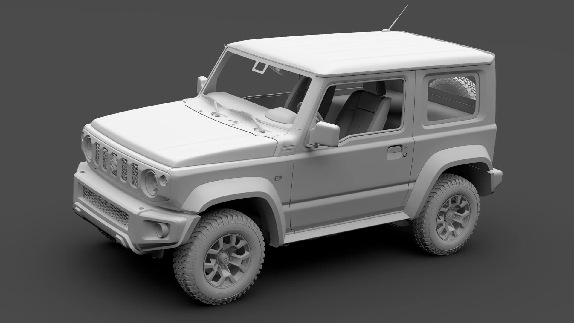 Suzuki Jimny 2019 - 3D Model by Creator 3D