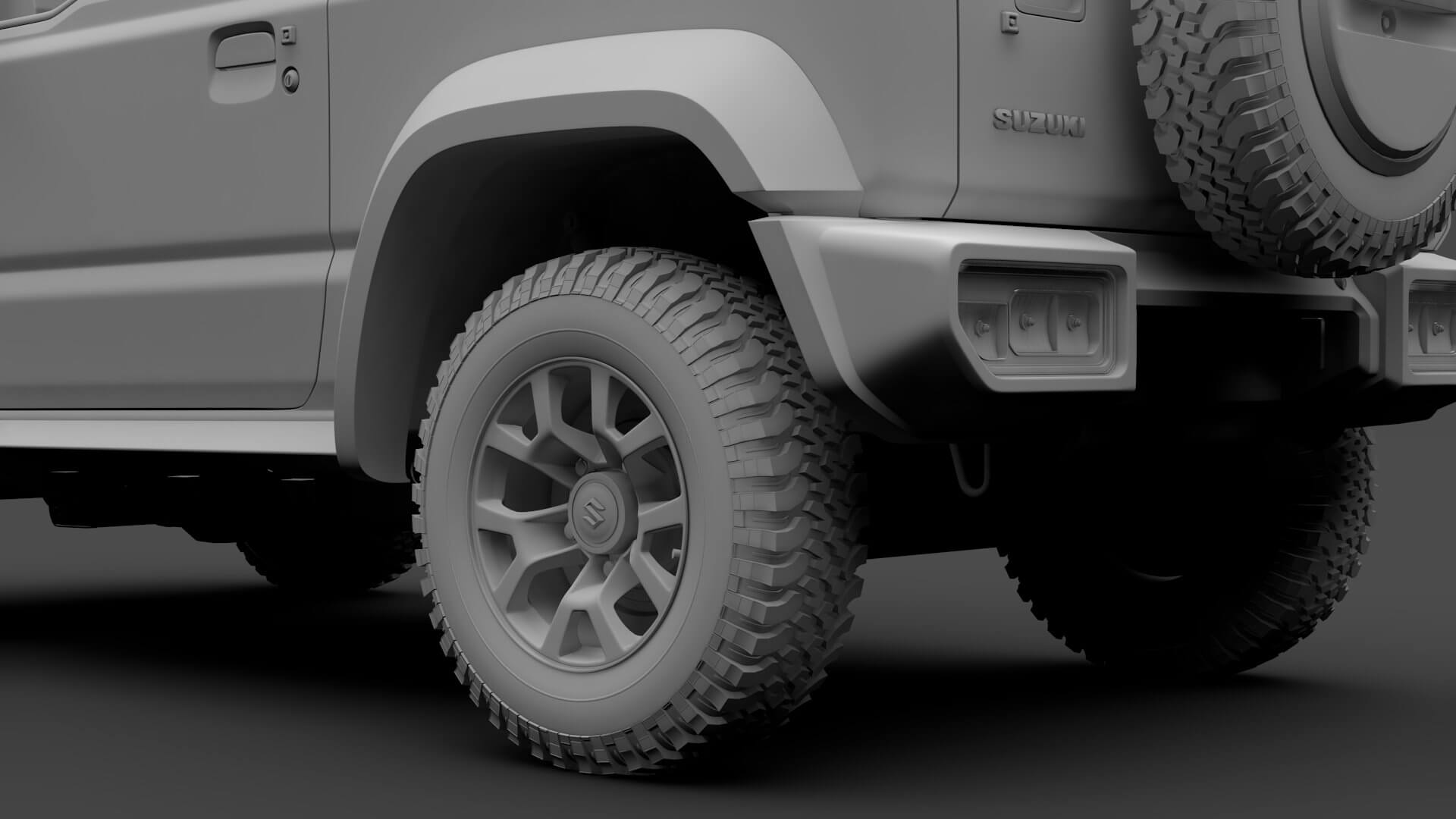 Suzuki Jimny 2019 - 3D Model by Creator 3D