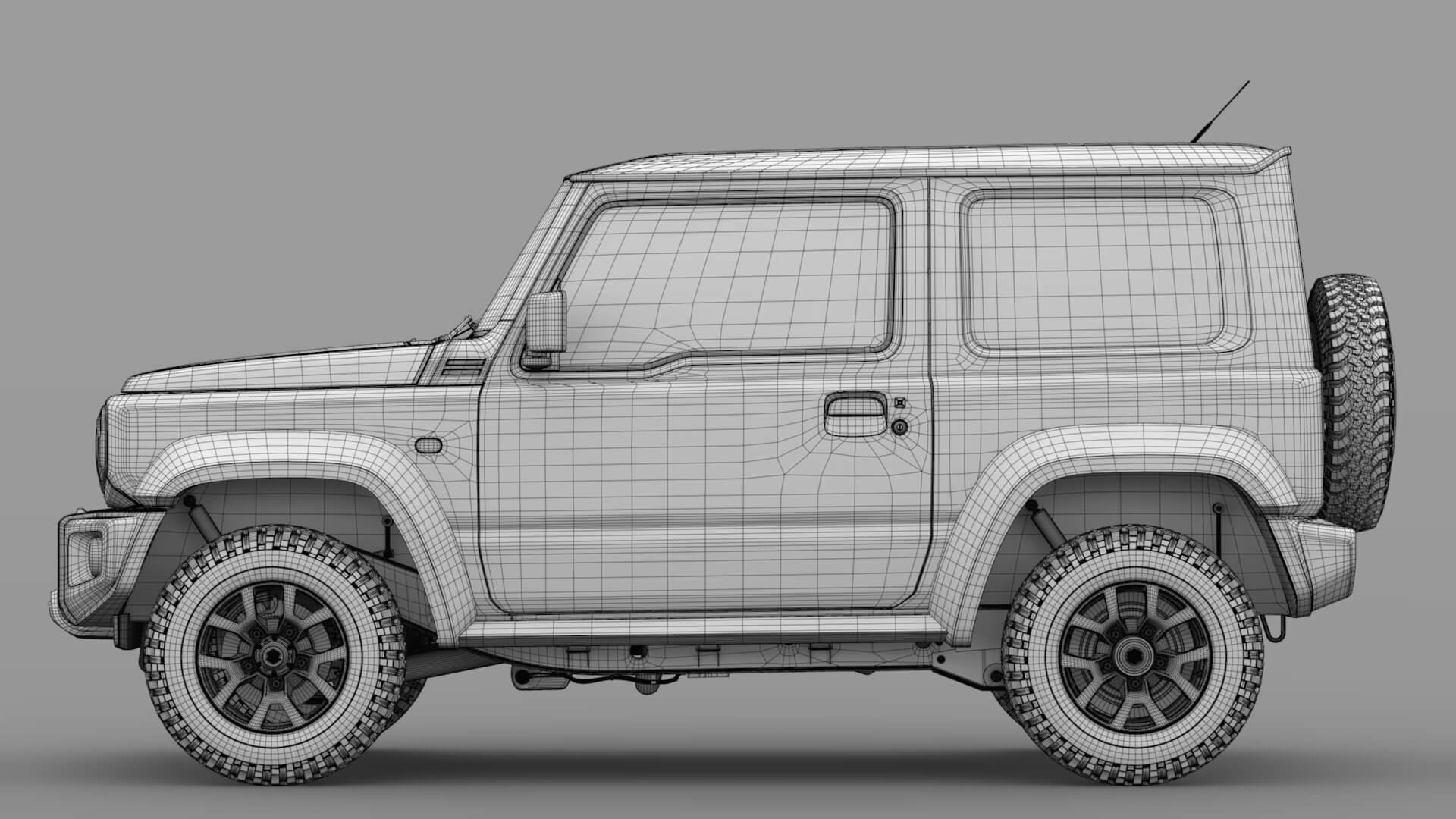 Suzuki Jimny 2019 - 3D Model by Creator 3D