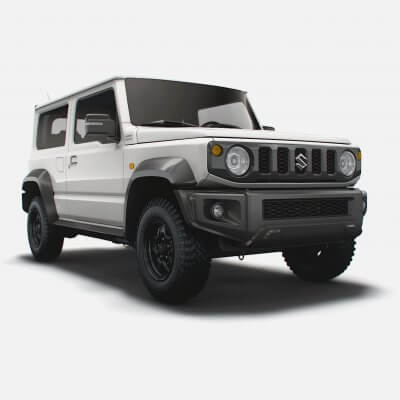 Suzuki Jimny JC Long Wheelbase 2022 - 3D Model by Creator 3D