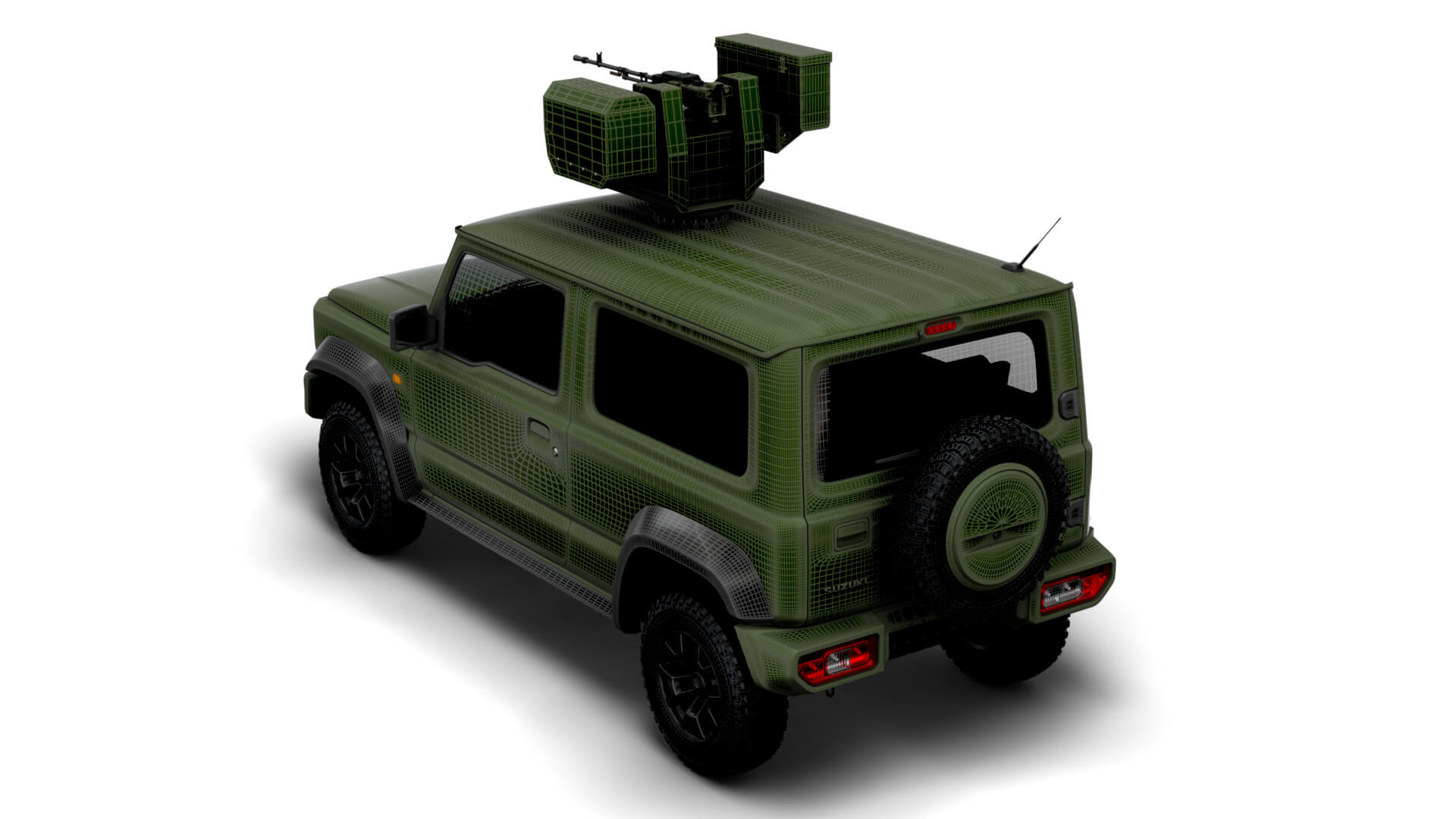 Suzuki Jimny Military DKBM 2022 - 3D Model by Creator 3D
