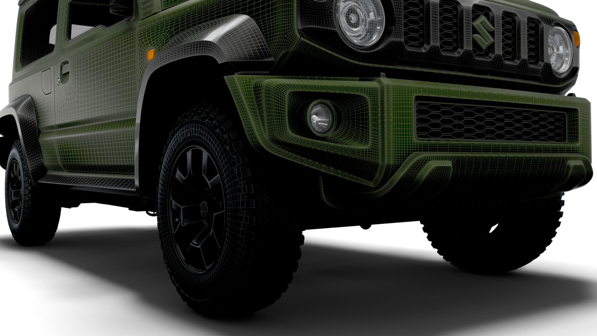 Suzuki Jimny Military DKBM 2022 - 3D Model by Creator 3D