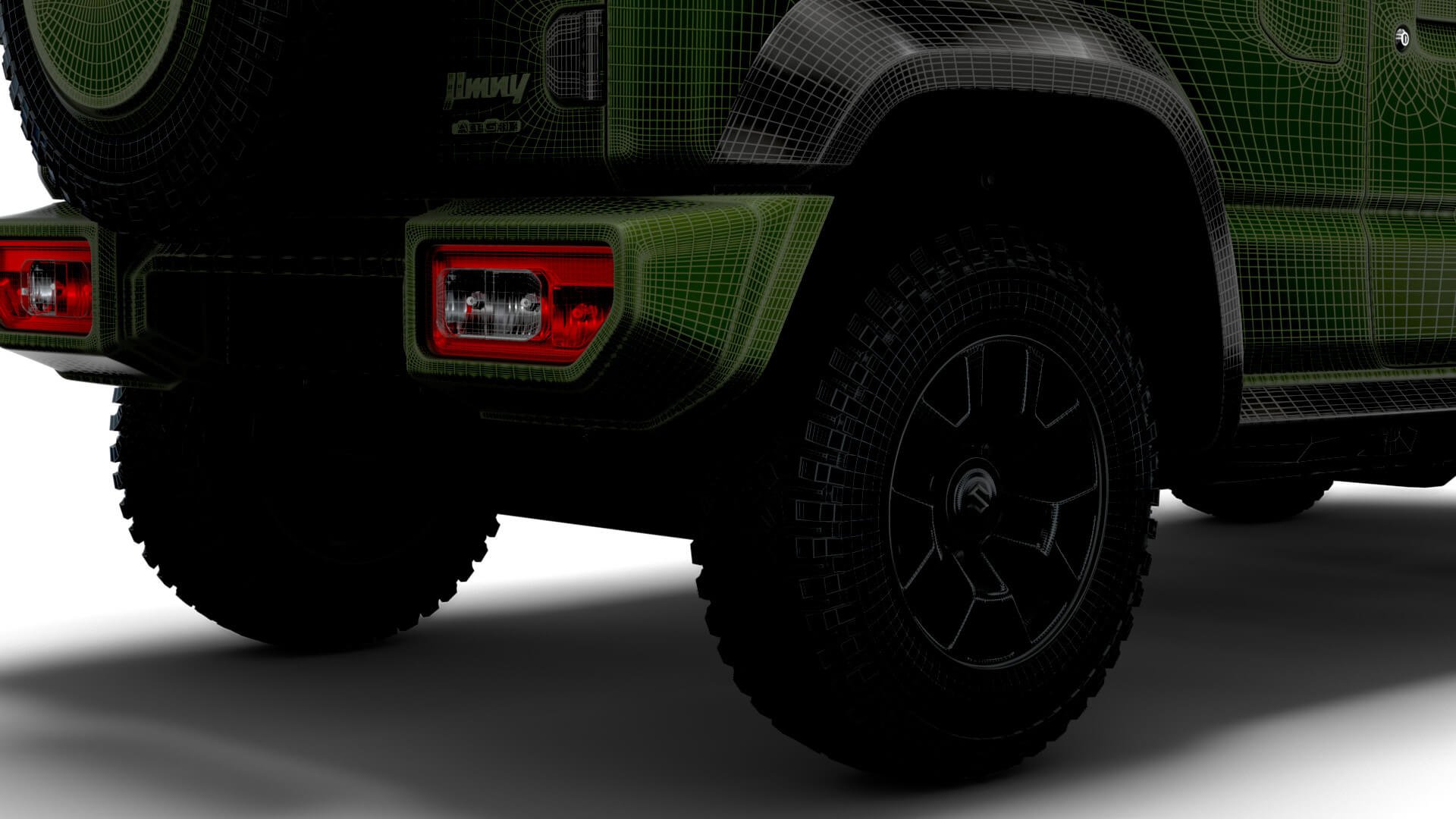 Suzuki Jimny Military DKBM 2022 - 3D Model by Creator 3D