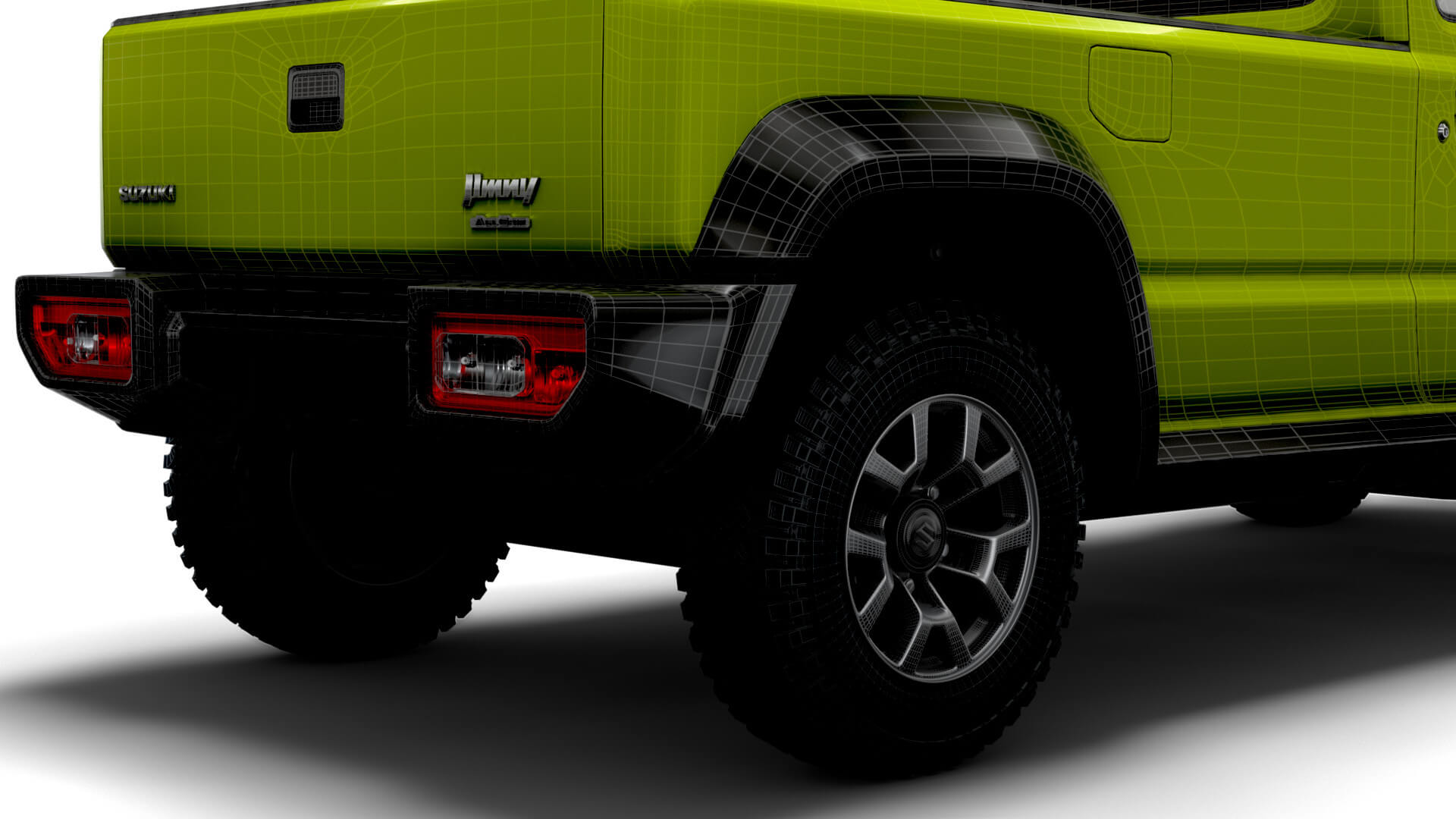 Suzuki Jimny Pickup 2023 - 3D Model by Creator 3D