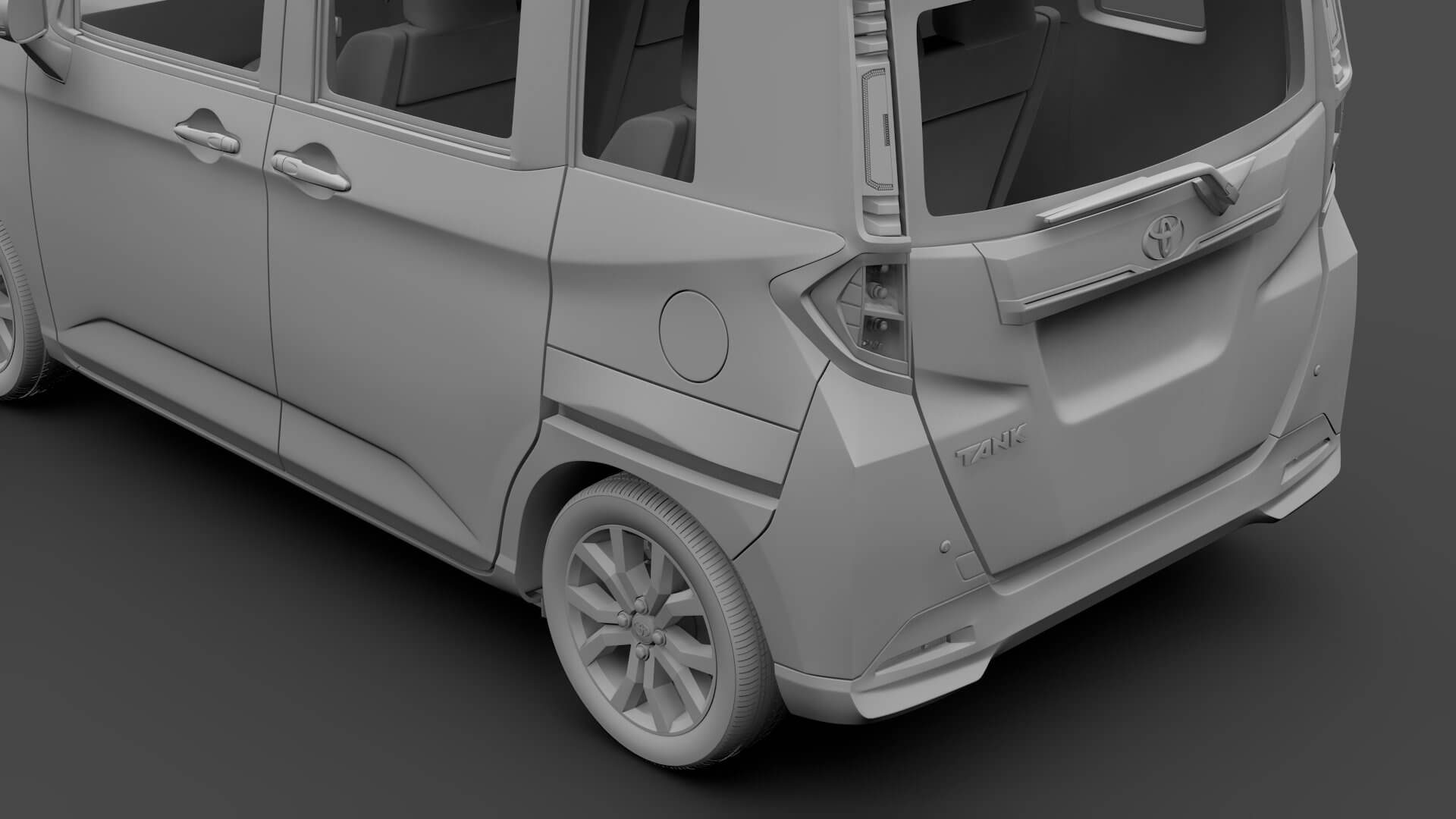 Tayota Tank 2017 - 3D Model by Creator 3D