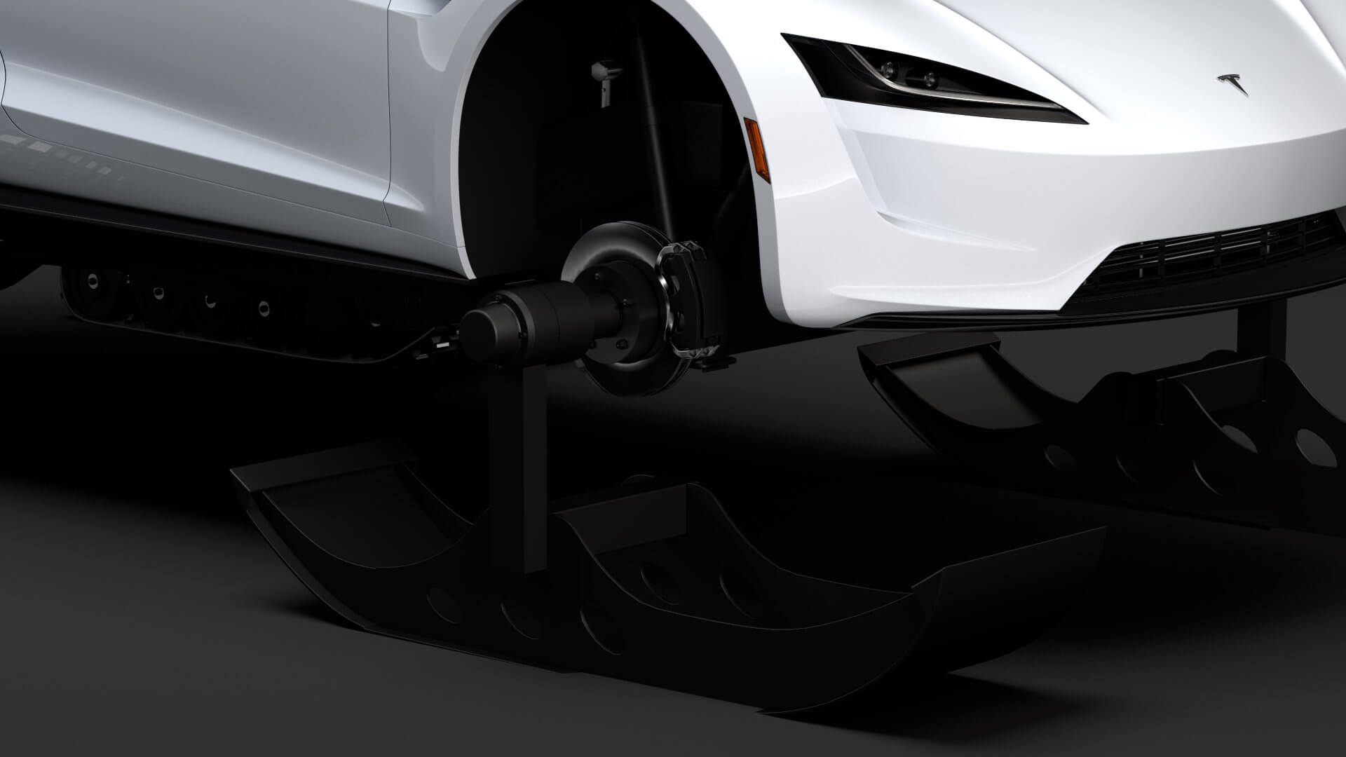 Tesla Roadster Ski 2018 - 3D Model by Creator 3D