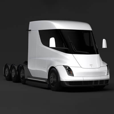 Tesla Semi 4 Axis 2018 - 3D Model by Creator 3D