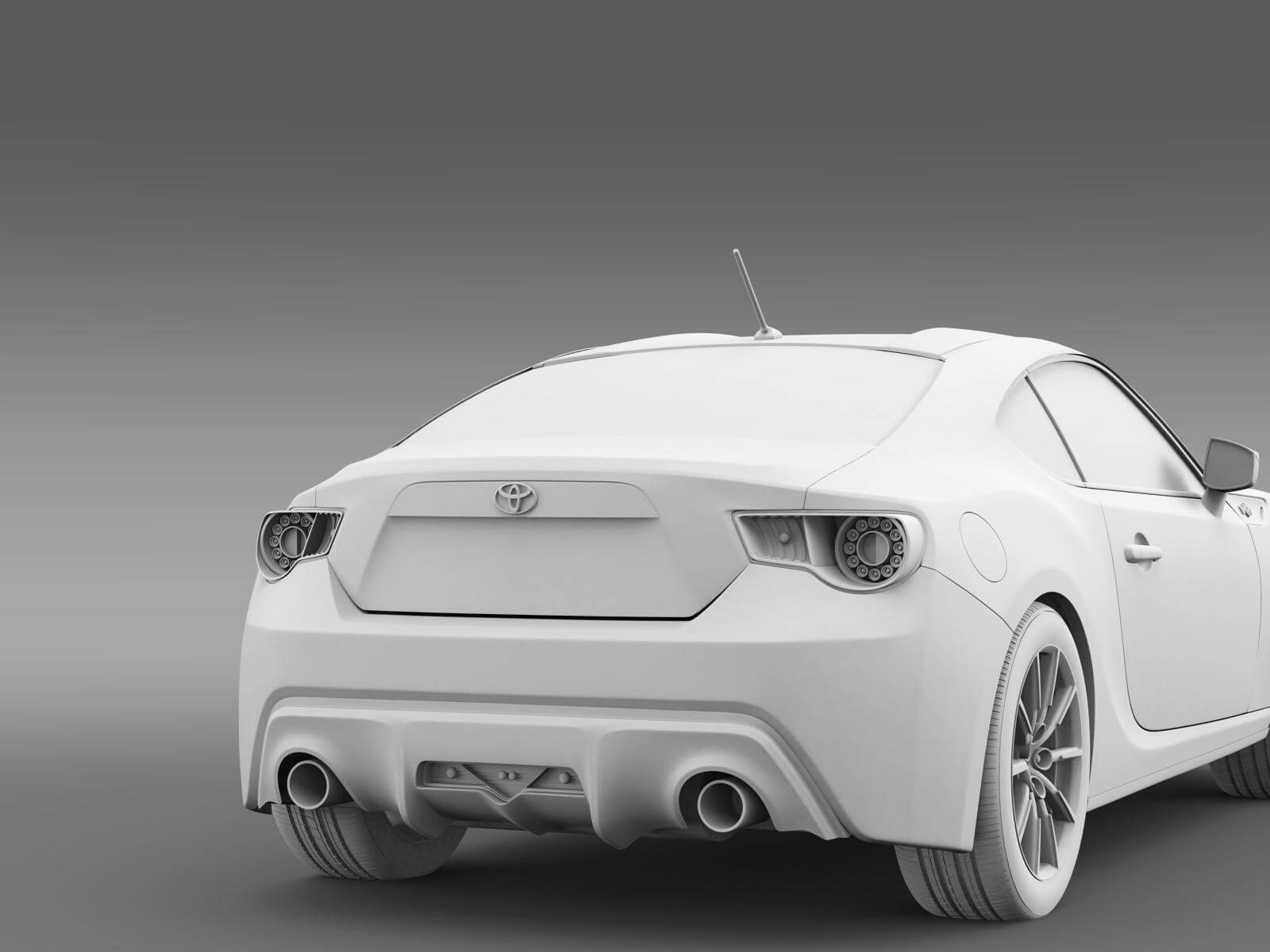 Toyota 86 RC 2012 - 3D Model by Creator 3D
