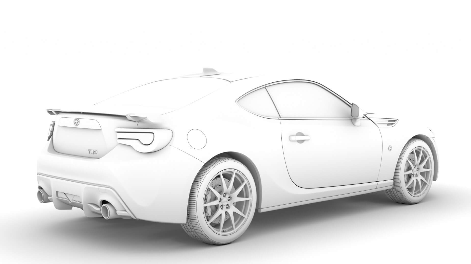 Toyota 86 TRD 2020 - 3D Model by Creator 3D