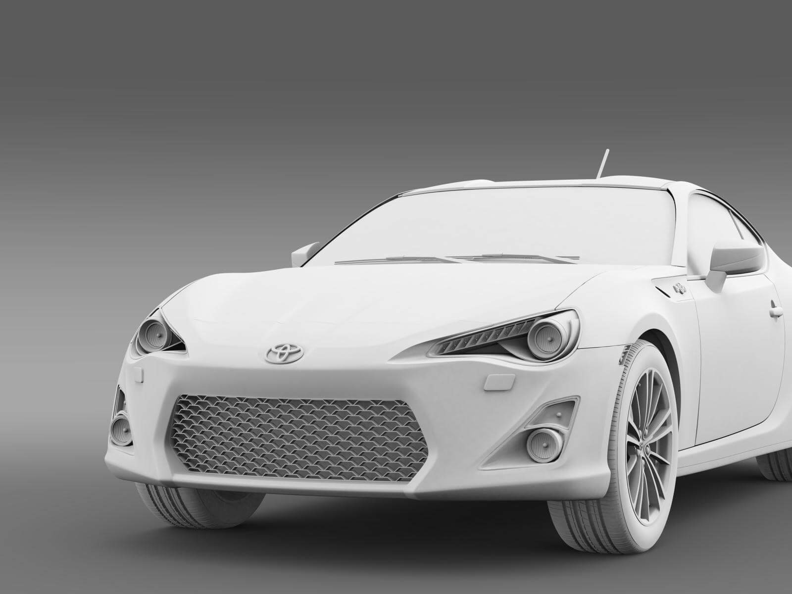 Toyota GT 86 2012 - 3D Model by Creator 3D