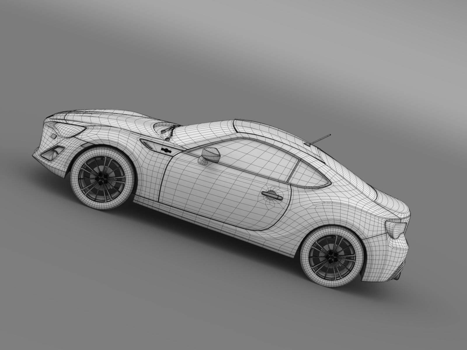 Toyota GT 86 2012 - 3D Model by Creator 3D