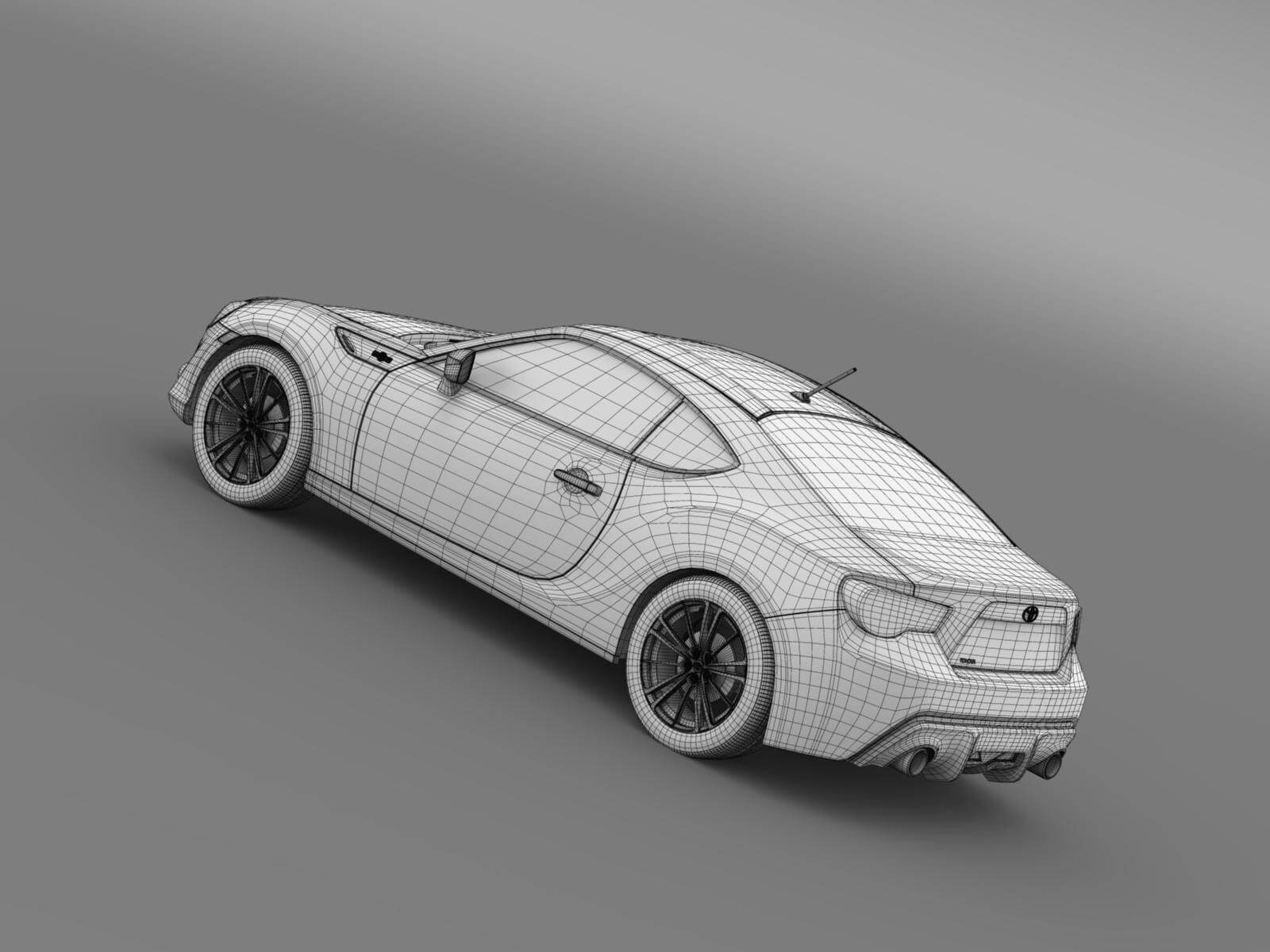 Toyota GT 86 2012 - 3D Model by Creator 3D
