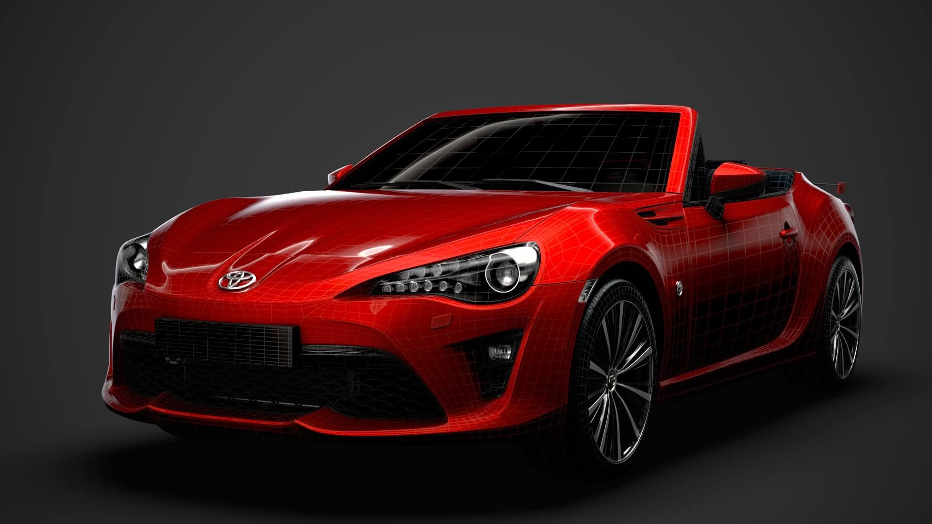 Toyota GT 86 Cabrio 2020 - 3D Model by Creator 3D
