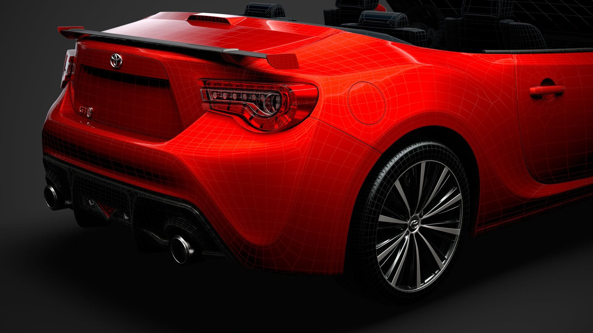 Toyota GT 86 Cabrio 2020 - 3D Model by Creator 3D