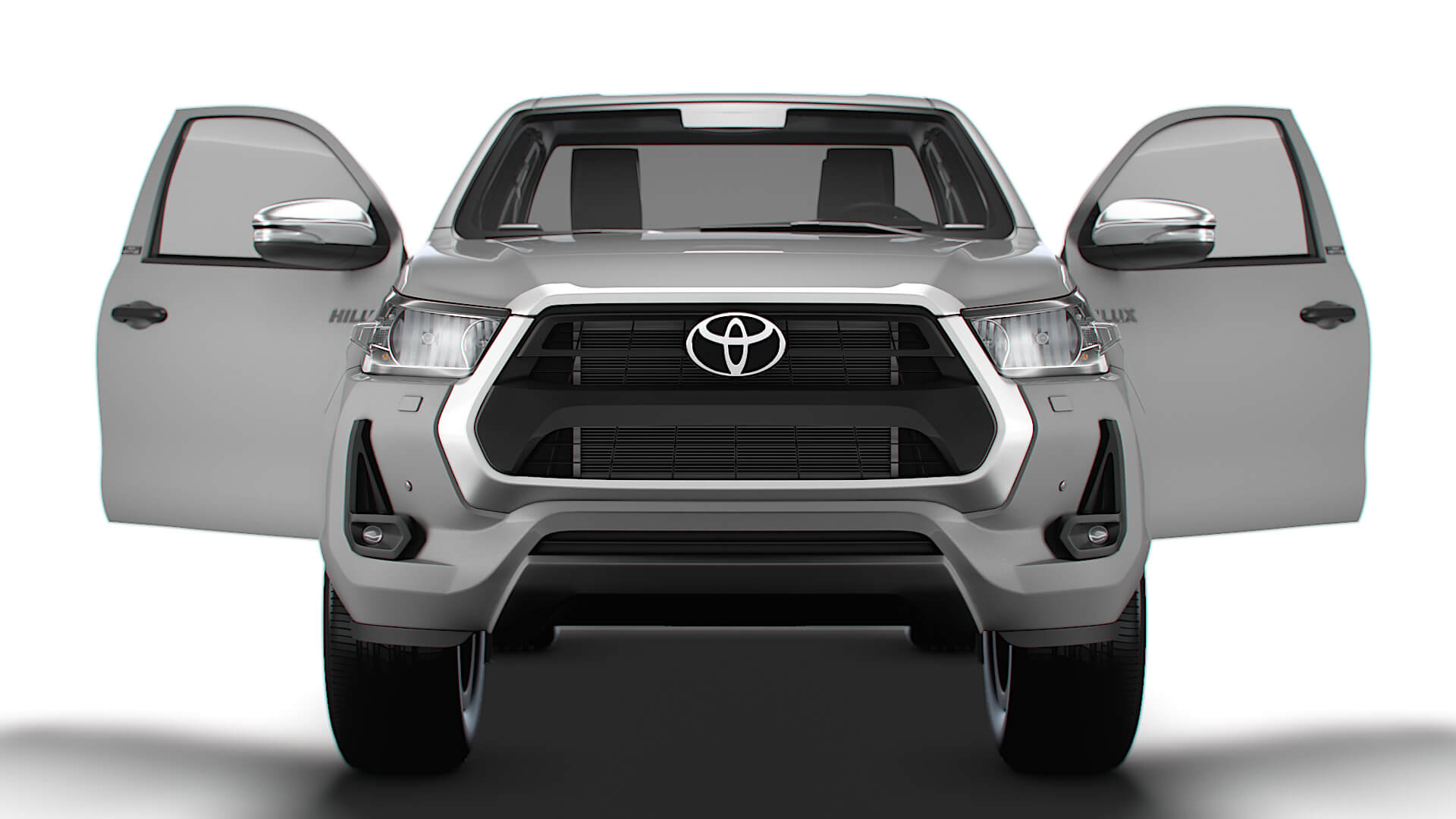 Toyota Hilux Xtra Cab HQ Interior 2024 - 3D Model by Creator 3D