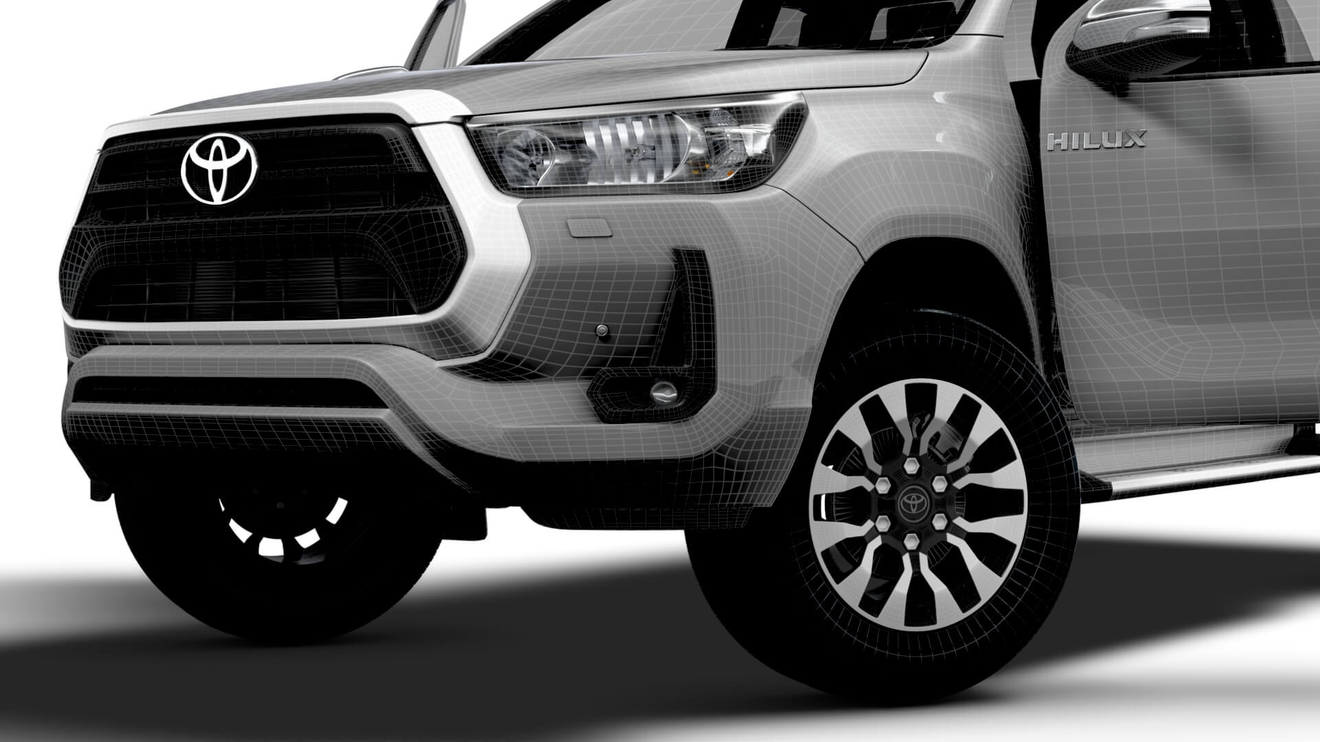 Toyota Hilux Xtra Cab HQ Interior 2024 - 3D Model by Creator 3D